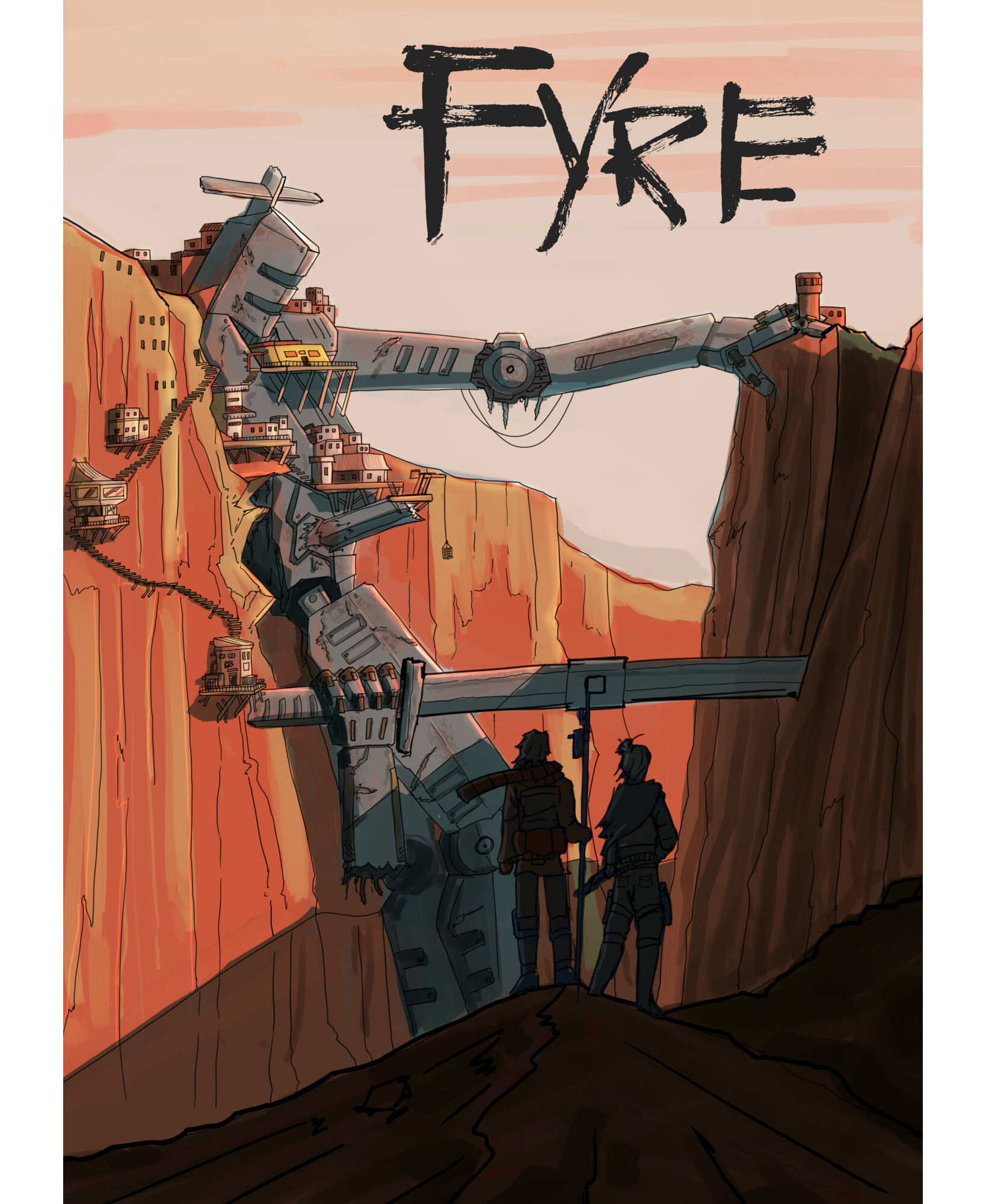 ArtStation - Fyre Illustration: Reprobii