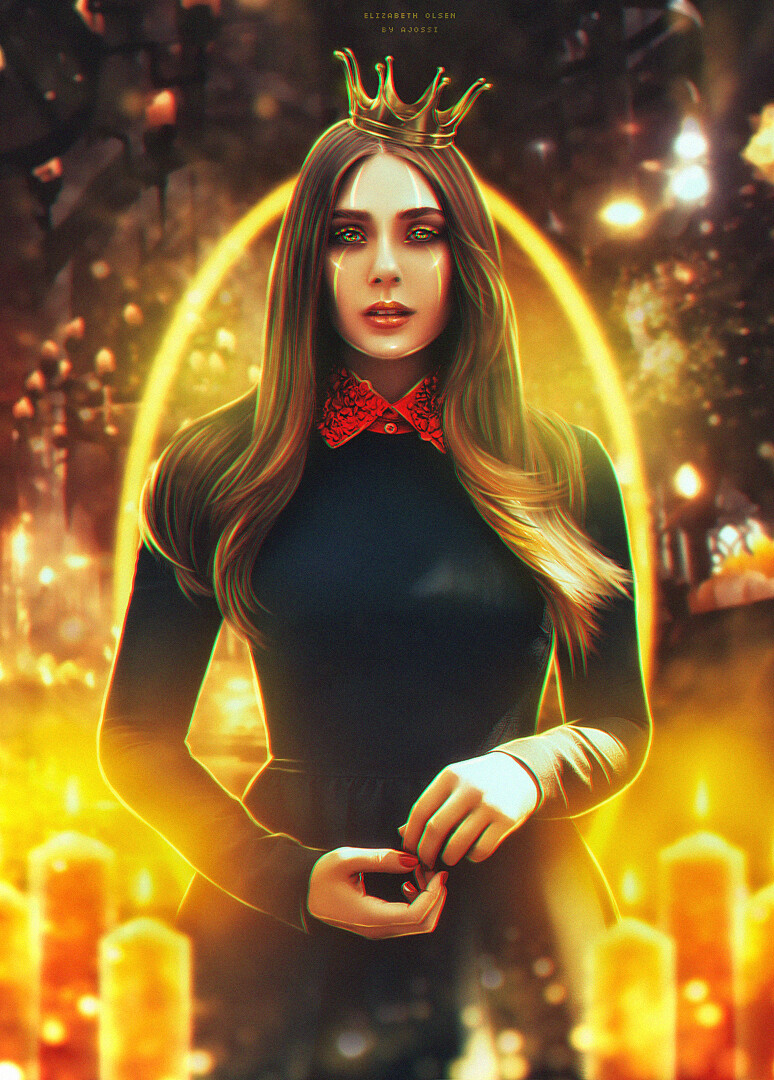 ArtStation - Elizabeth Olsen