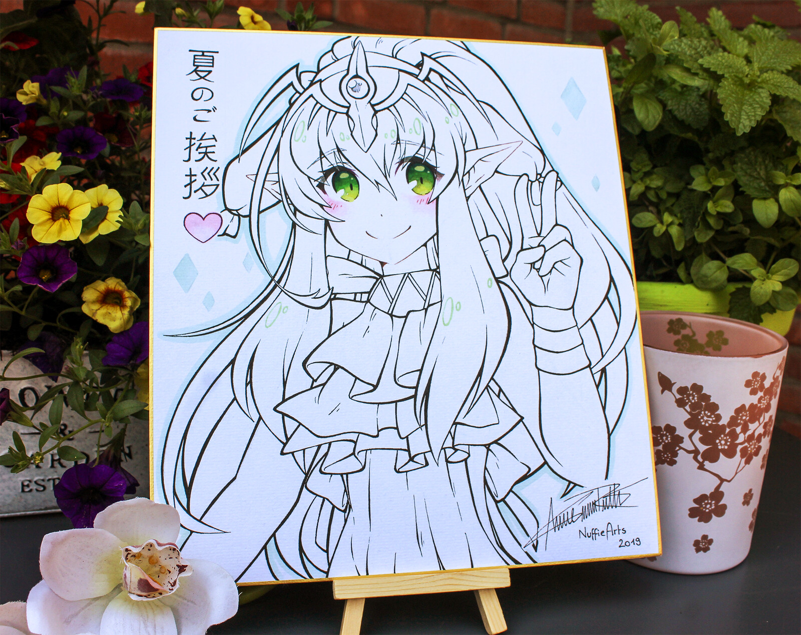 Nuffie Arts - Tiki - Beachside Scion (Shishiki)