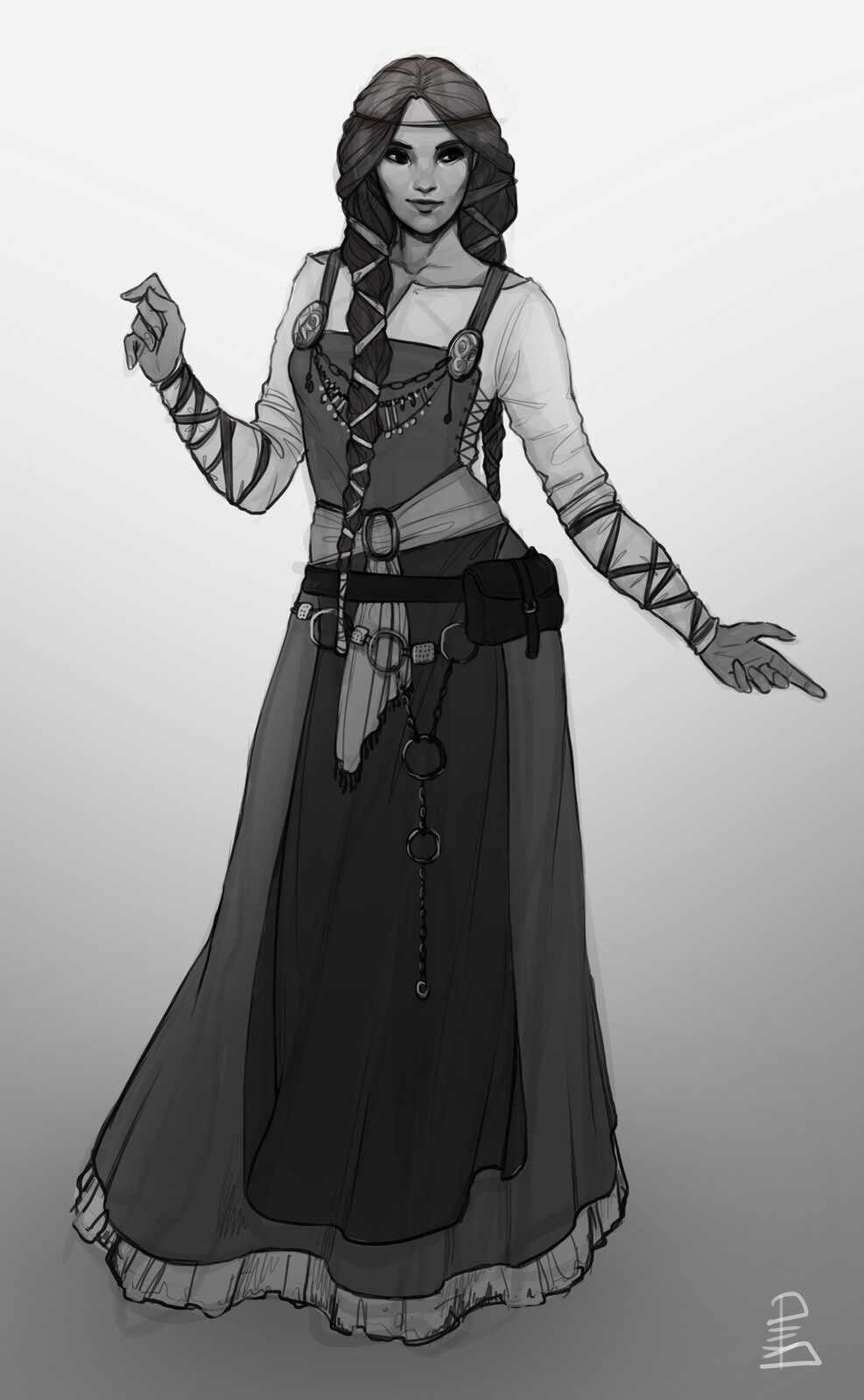 Rachel Denton - Orla Character Design