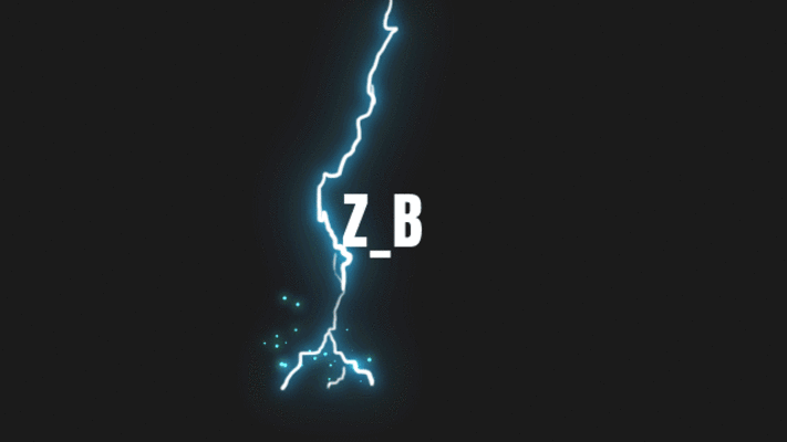 lightning text gif