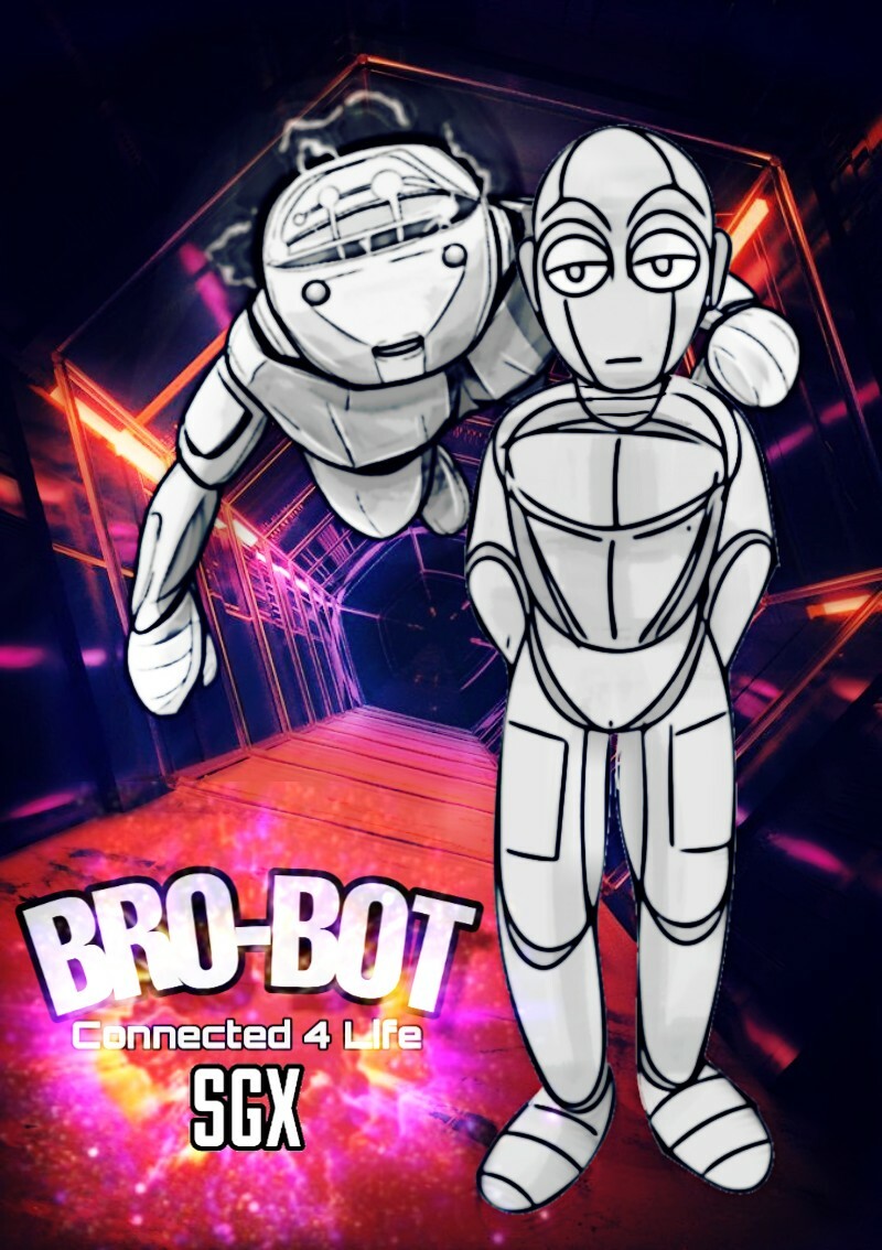 ArtStation - Bro Bot comic cover