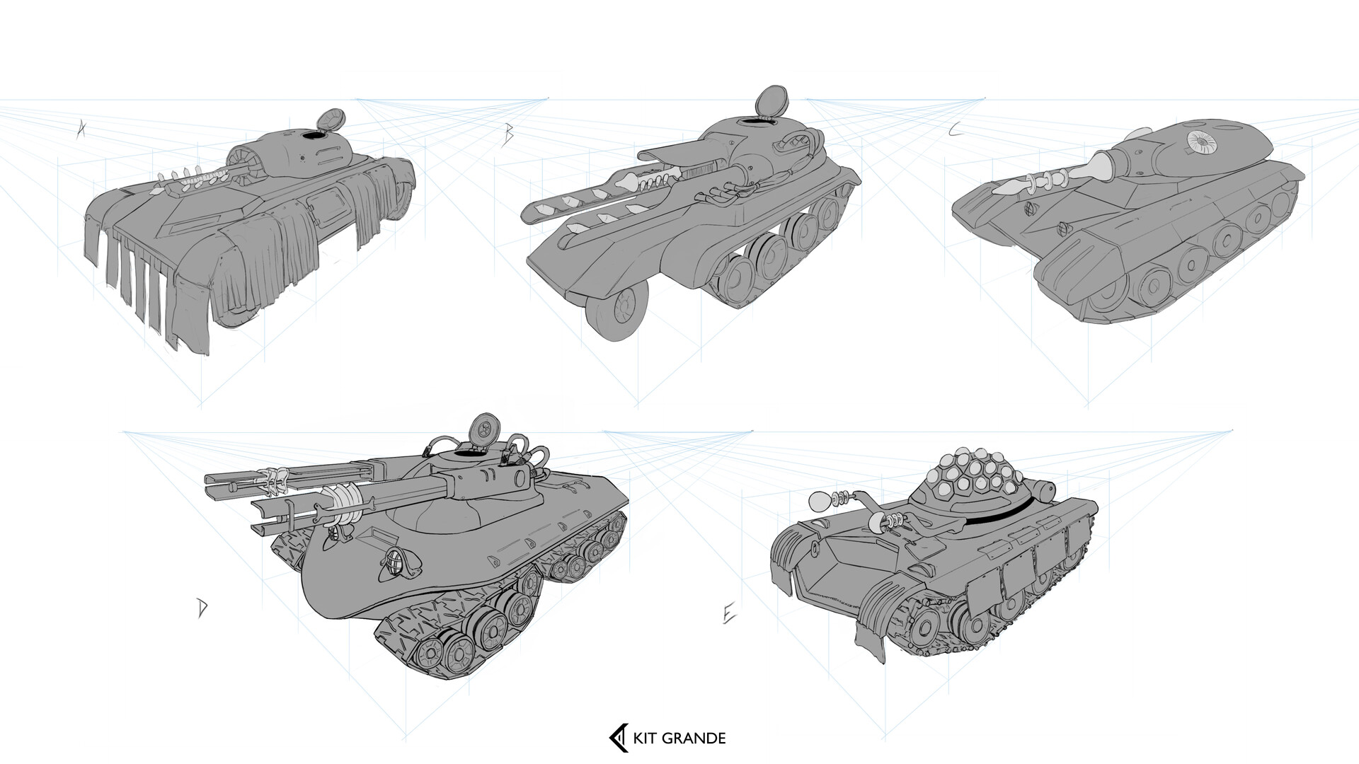 Kit Grande - T-514 - Tesla Tank Redesign