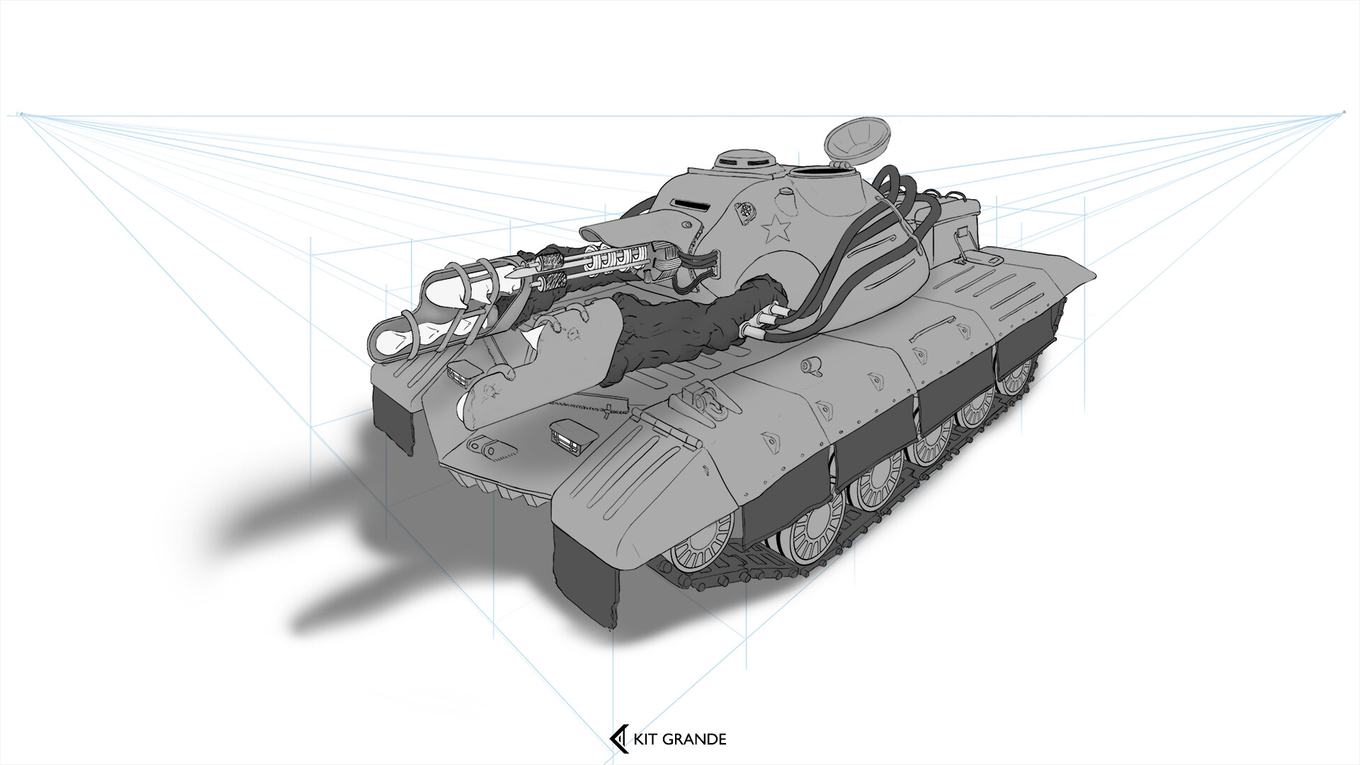 Kit Grande - T-514 - Tesla Tank Redesign