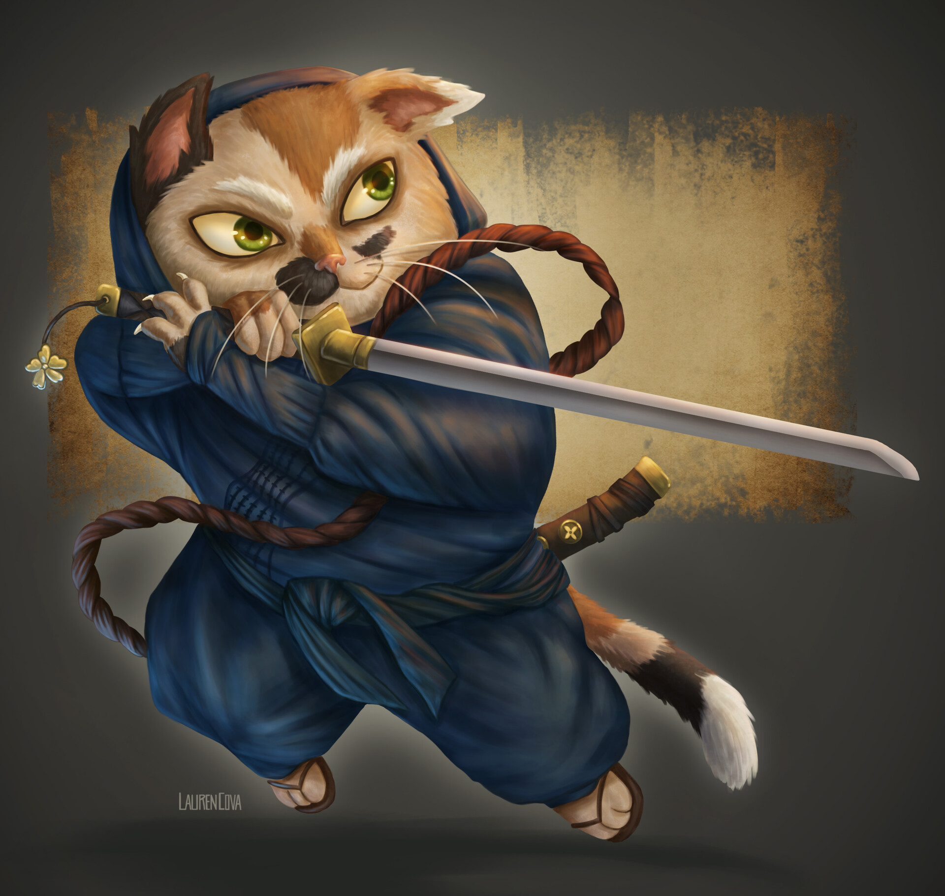 ArtStation - Ninja Cat