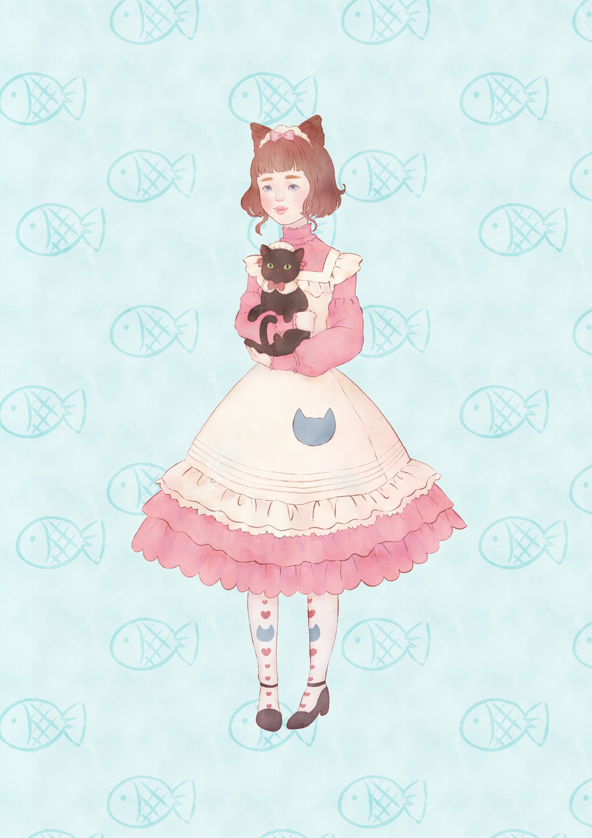 ArtStation - Cat Maid