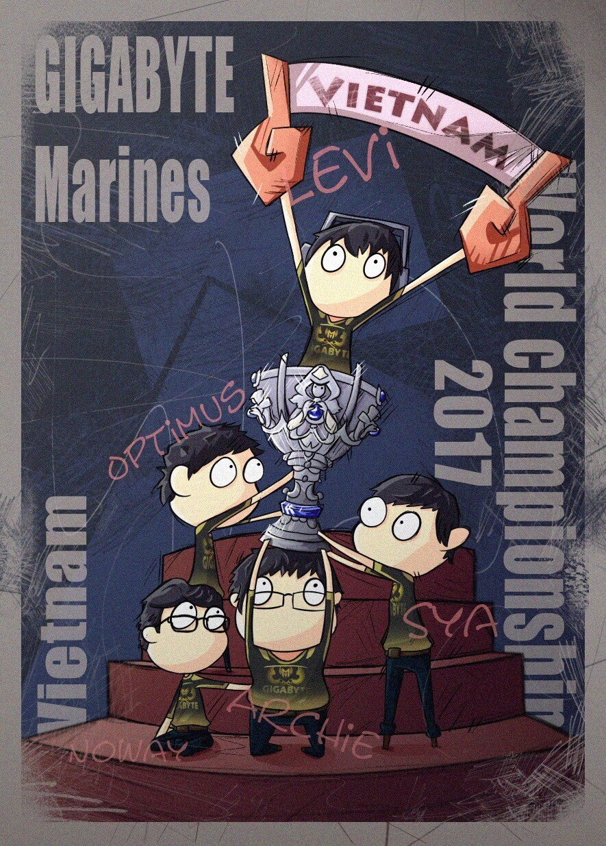 ArtStation - World Championship 2017 - Gigabyte Marines