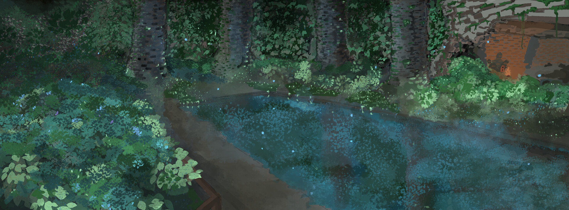 ArtStation - Ruined Pool