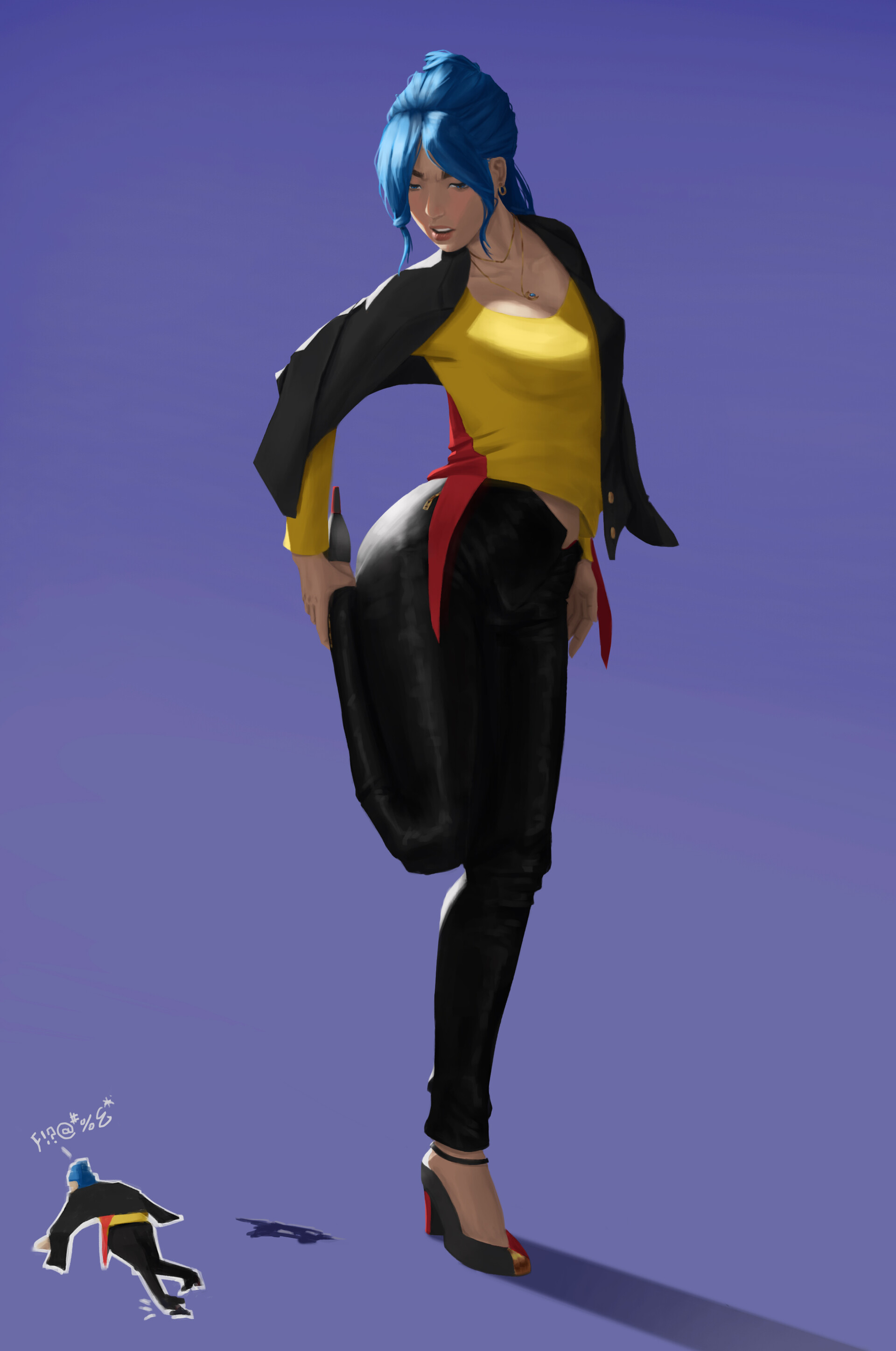 Andy Dylan - Dam heels