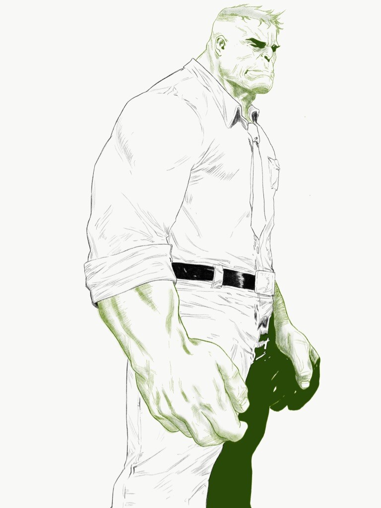 ArtStation - Professor Hulk