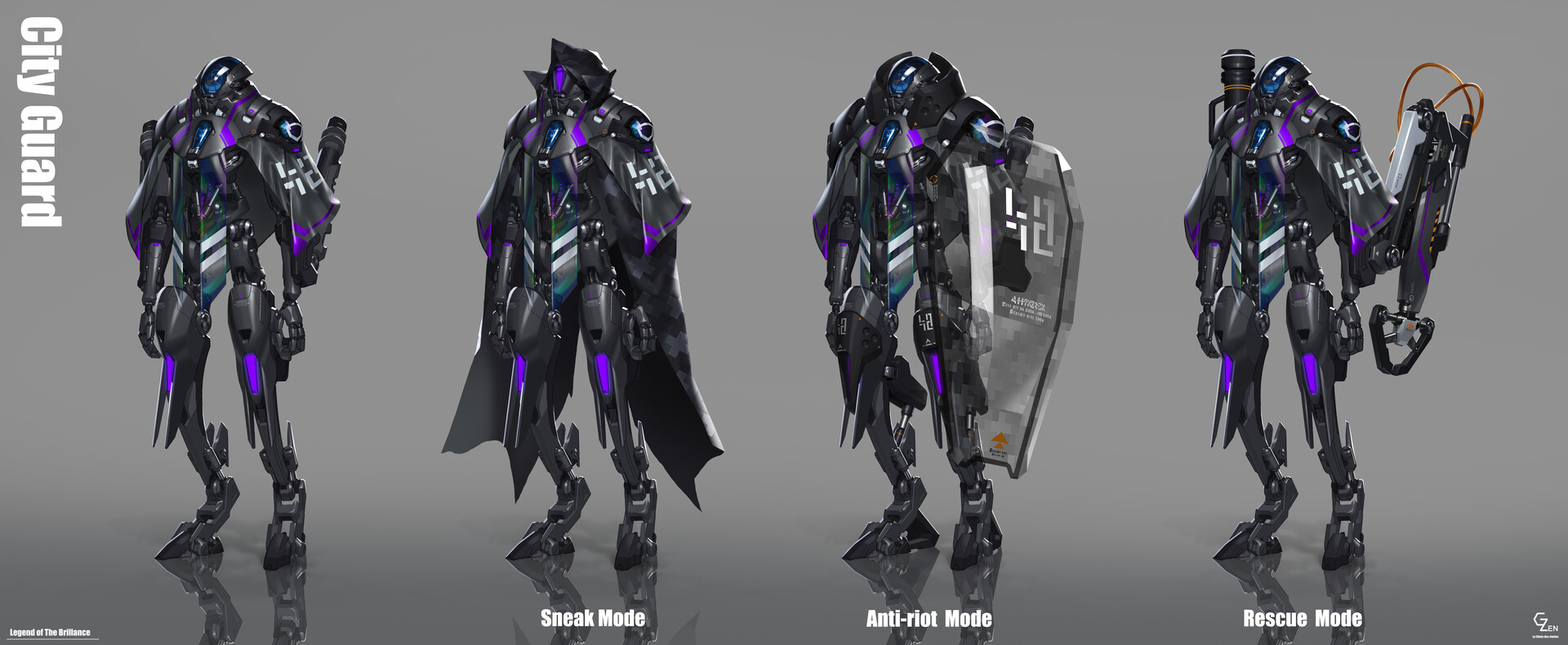 ArtStation - City Guard