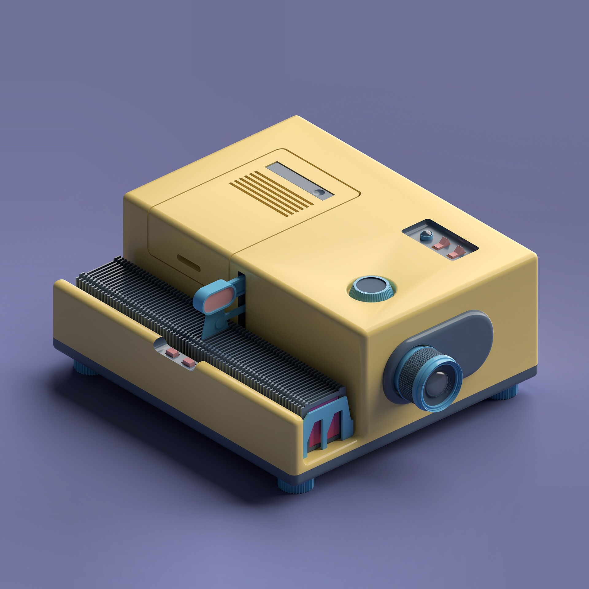 ArtStation - Dia Projector