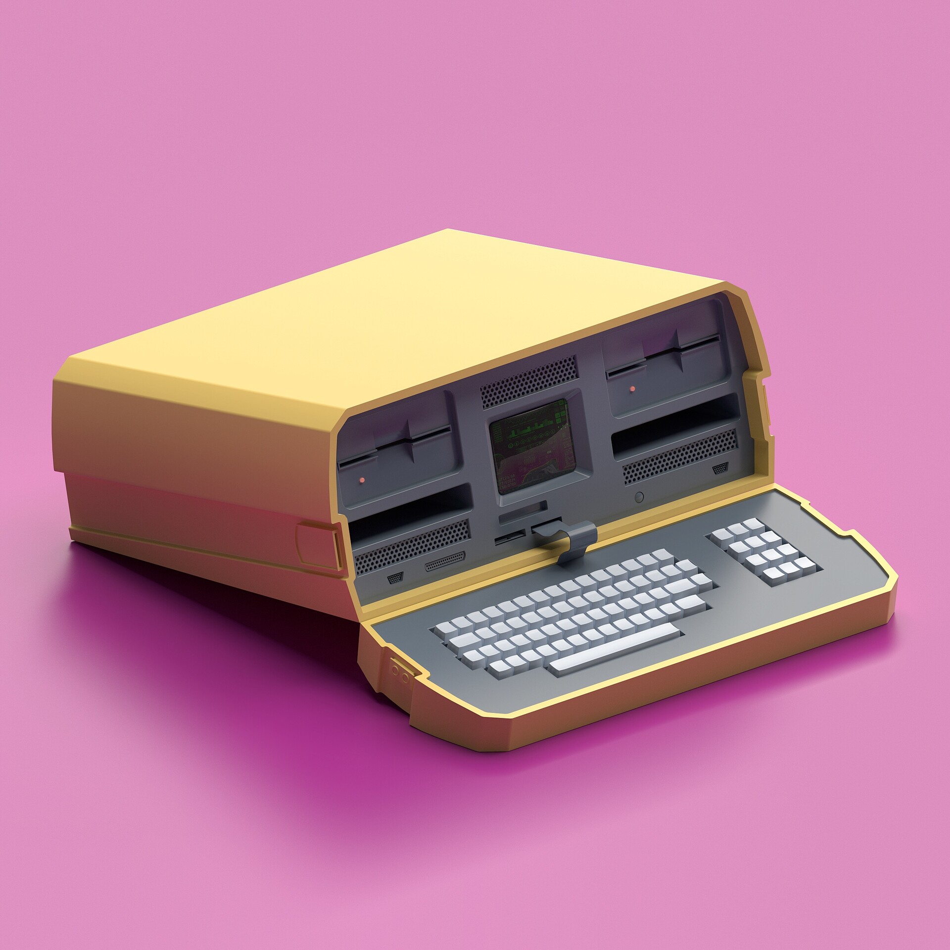 ArtStation - Old Computer