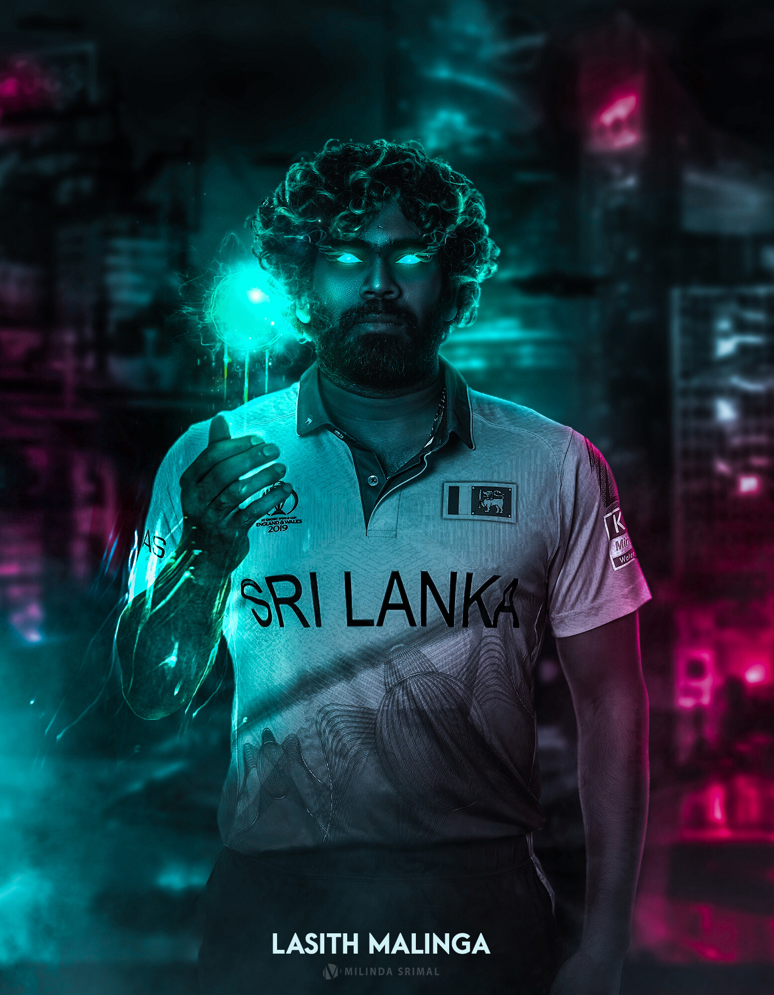 ArtStation - Lasith Malinga (Slinga Malinga)