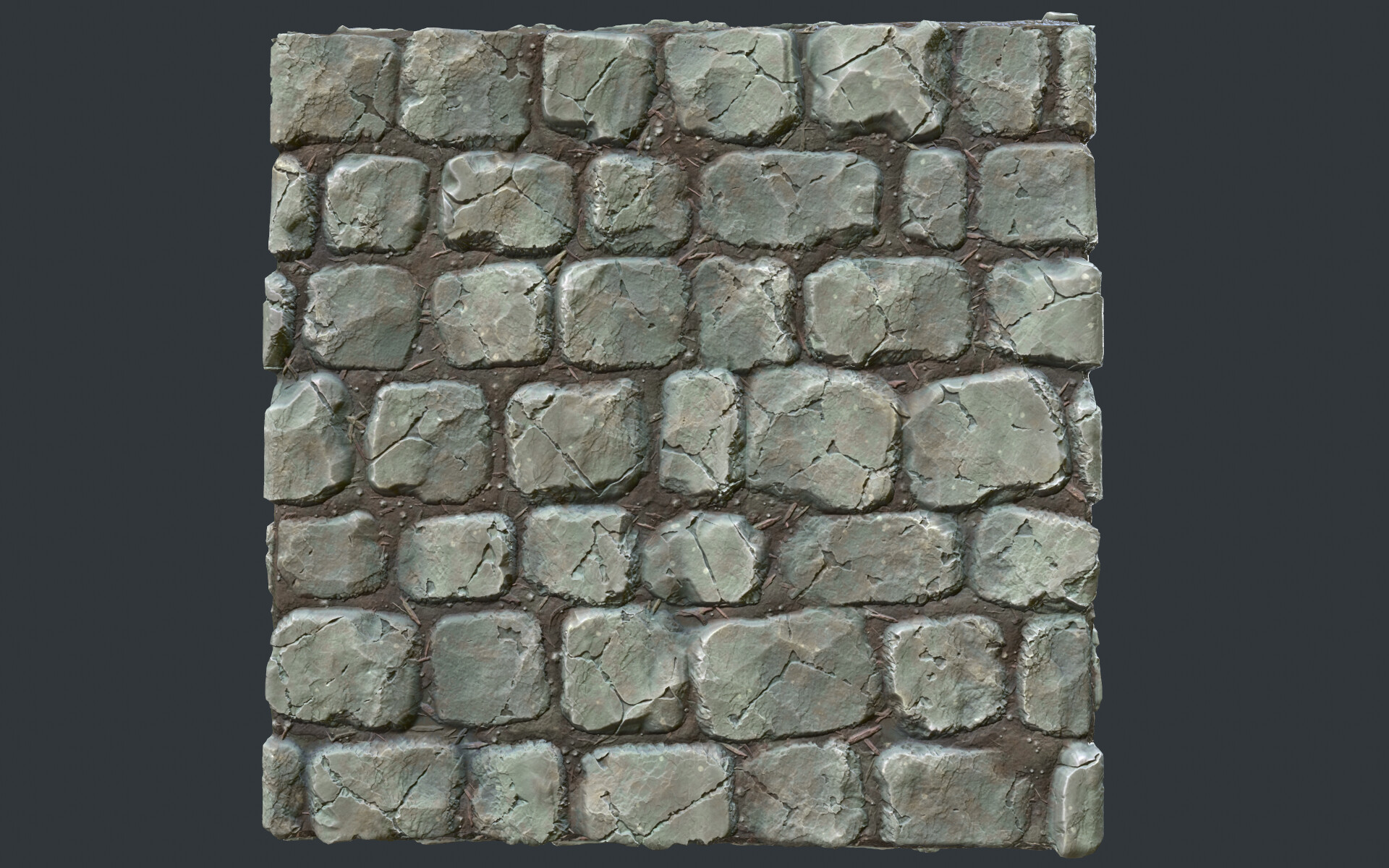 Nestor Carpintero - CobbleStone Floor / Substance Designer