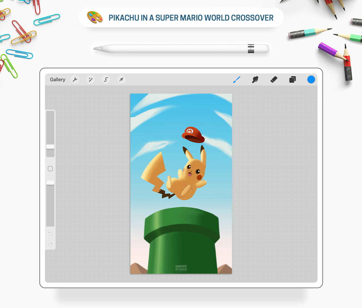 how to draw pikachu in ms paint