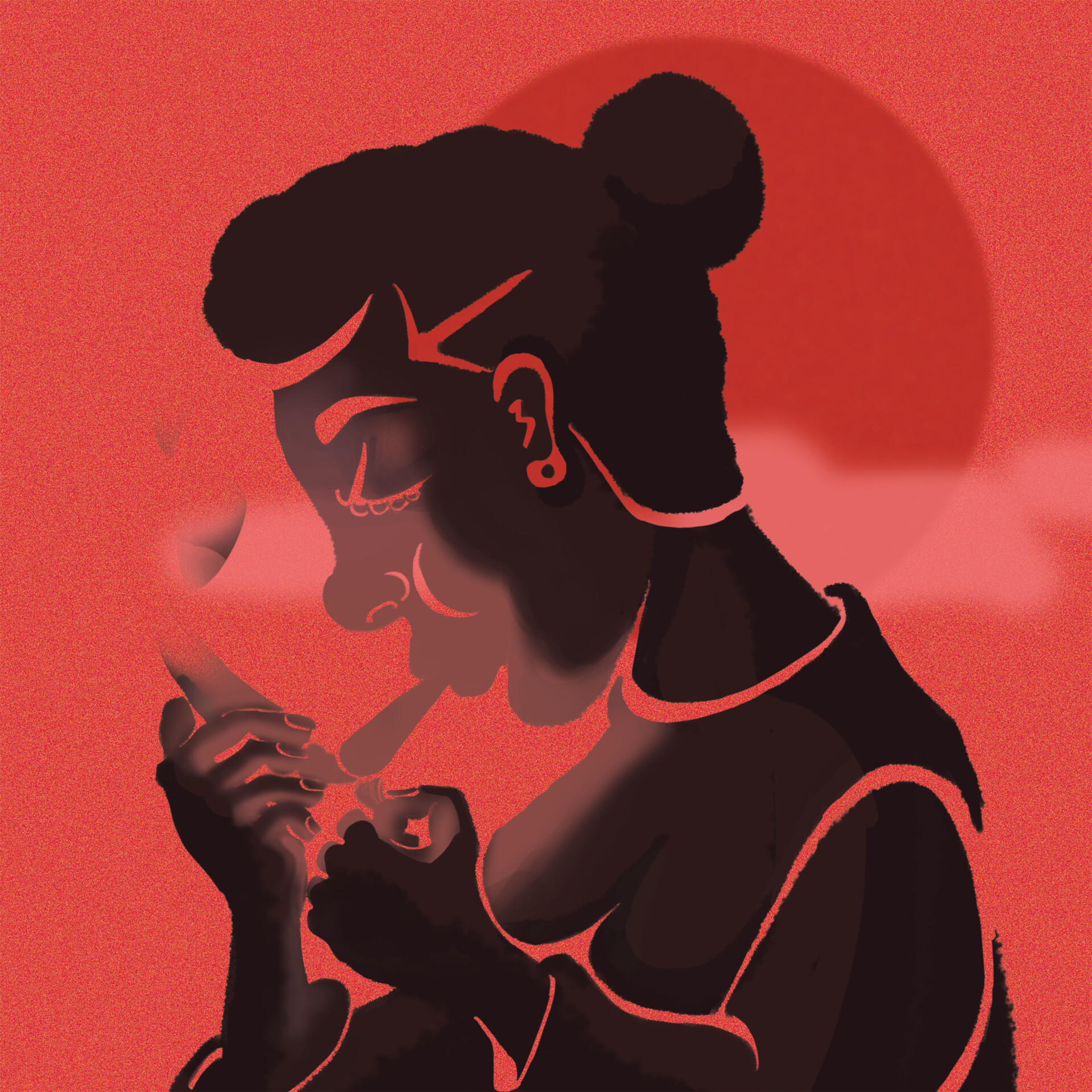 ArtStation - Midnight burn