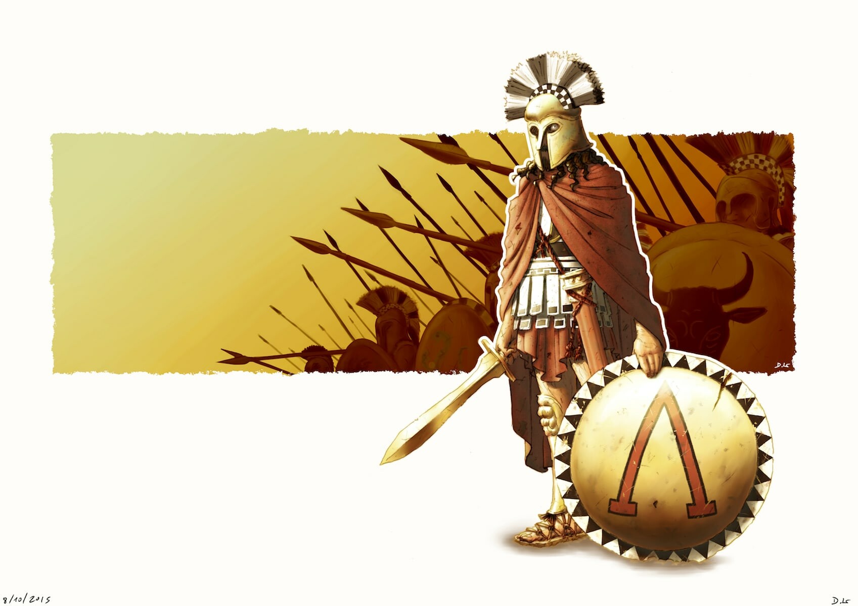 ArtStation - 300 spartiates