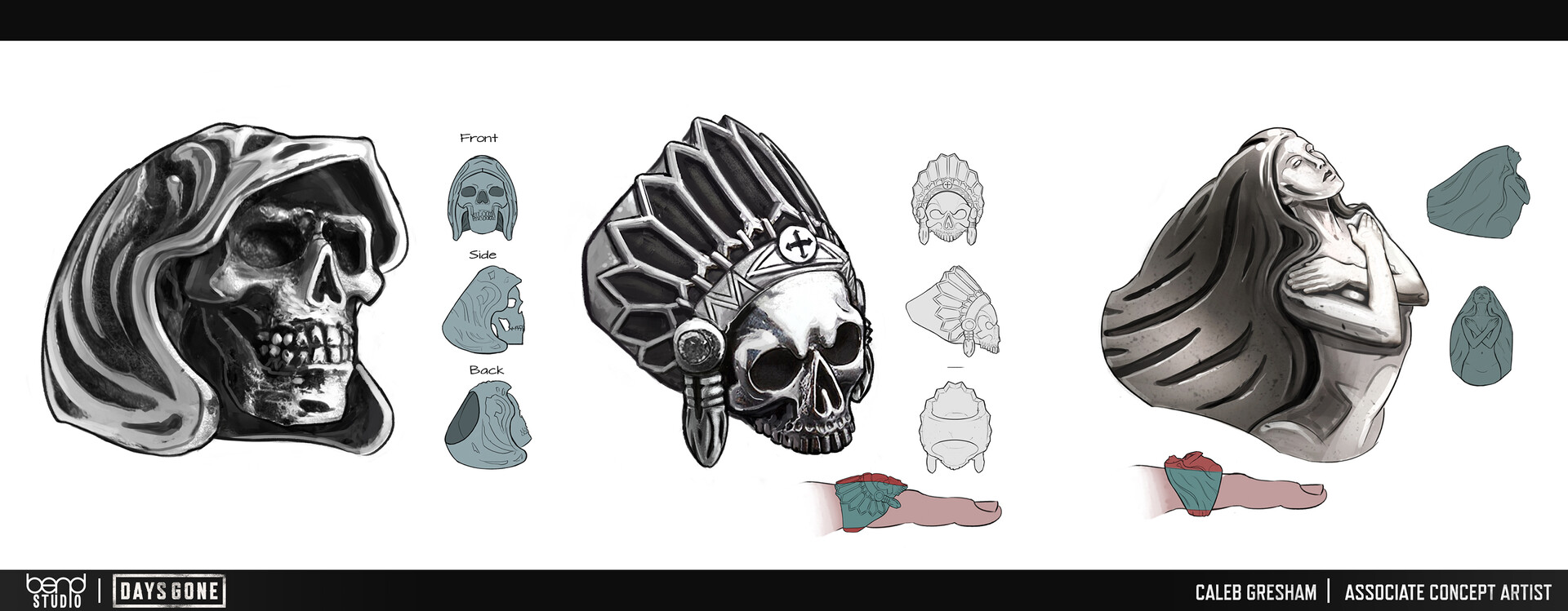 Caleb Gresham - DAYS GONE_PROPS