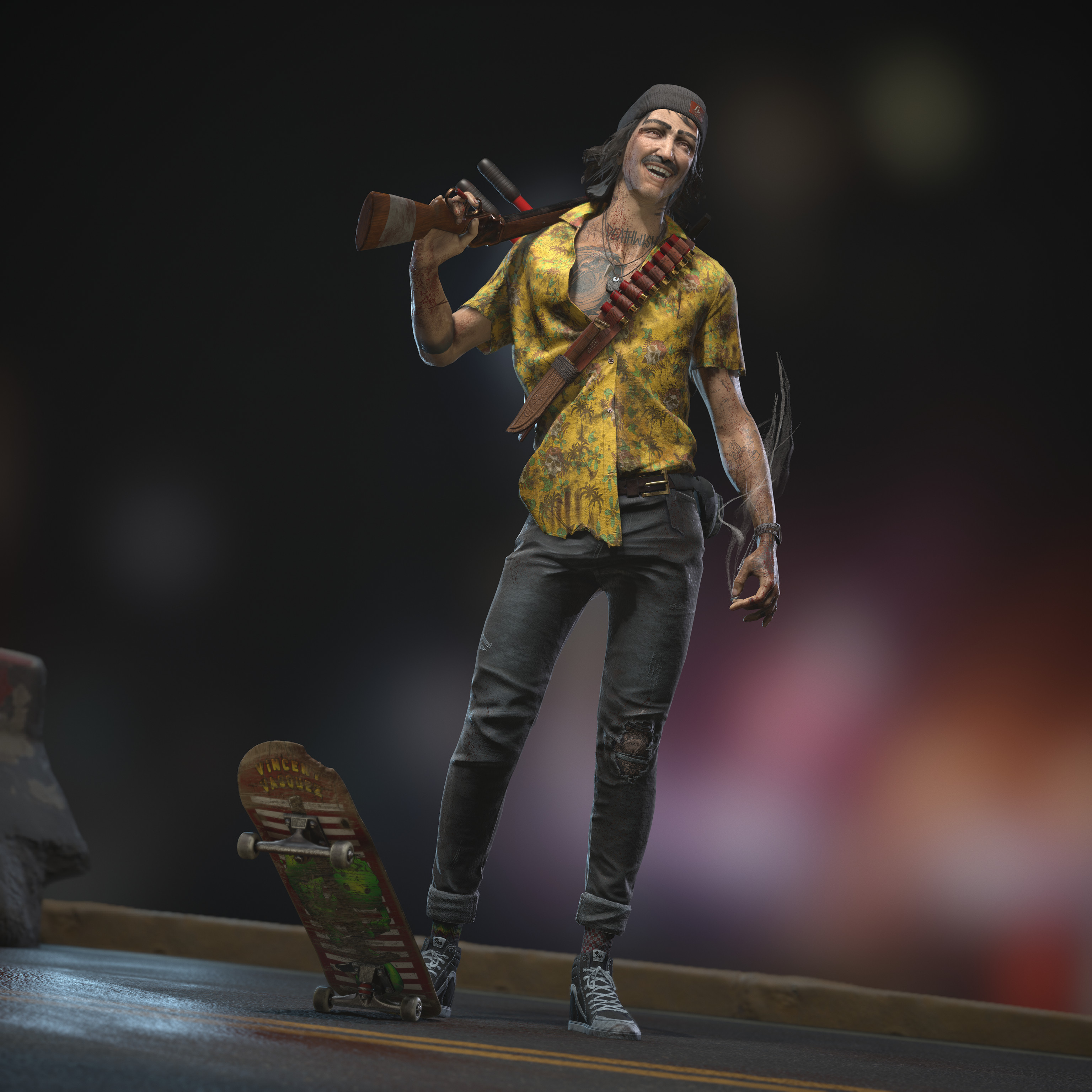 Damon Cimarusti - Vincent Vasquez - Original Real-time Character Concept