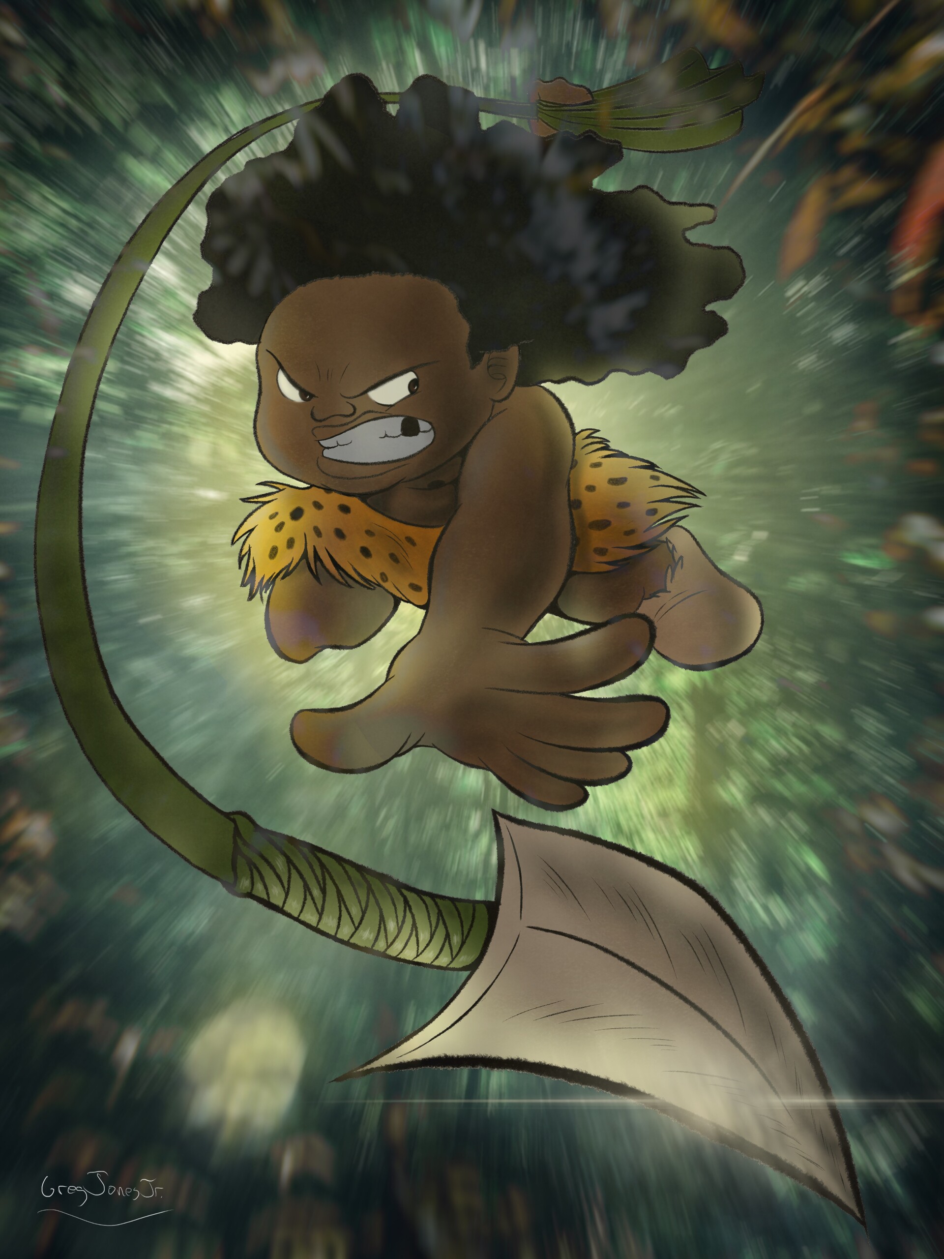 ArtStation - Raka the Wild Child