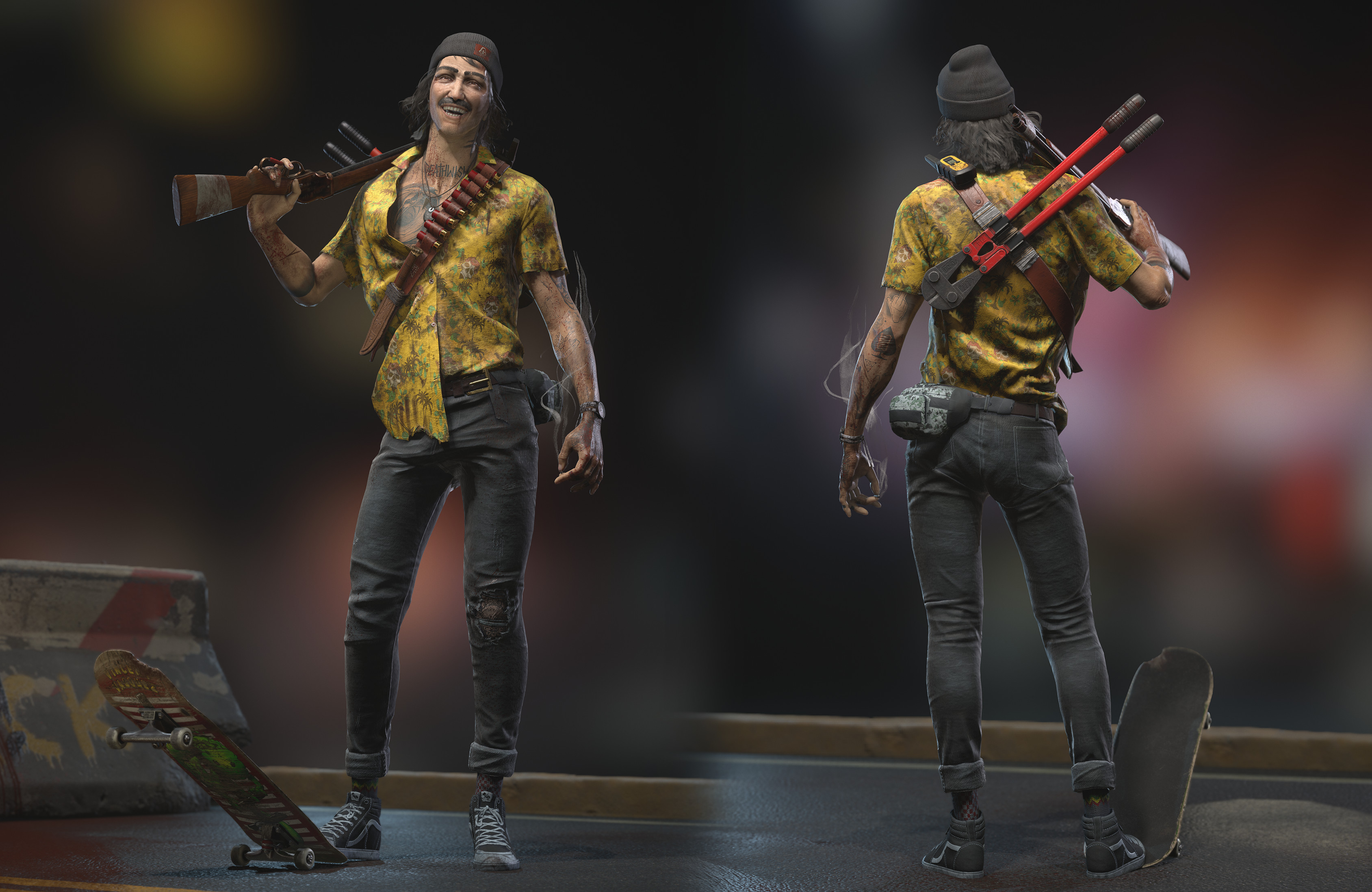 Damon Cimarusti - Vincent Vasquez - Original Real-time Character Concept