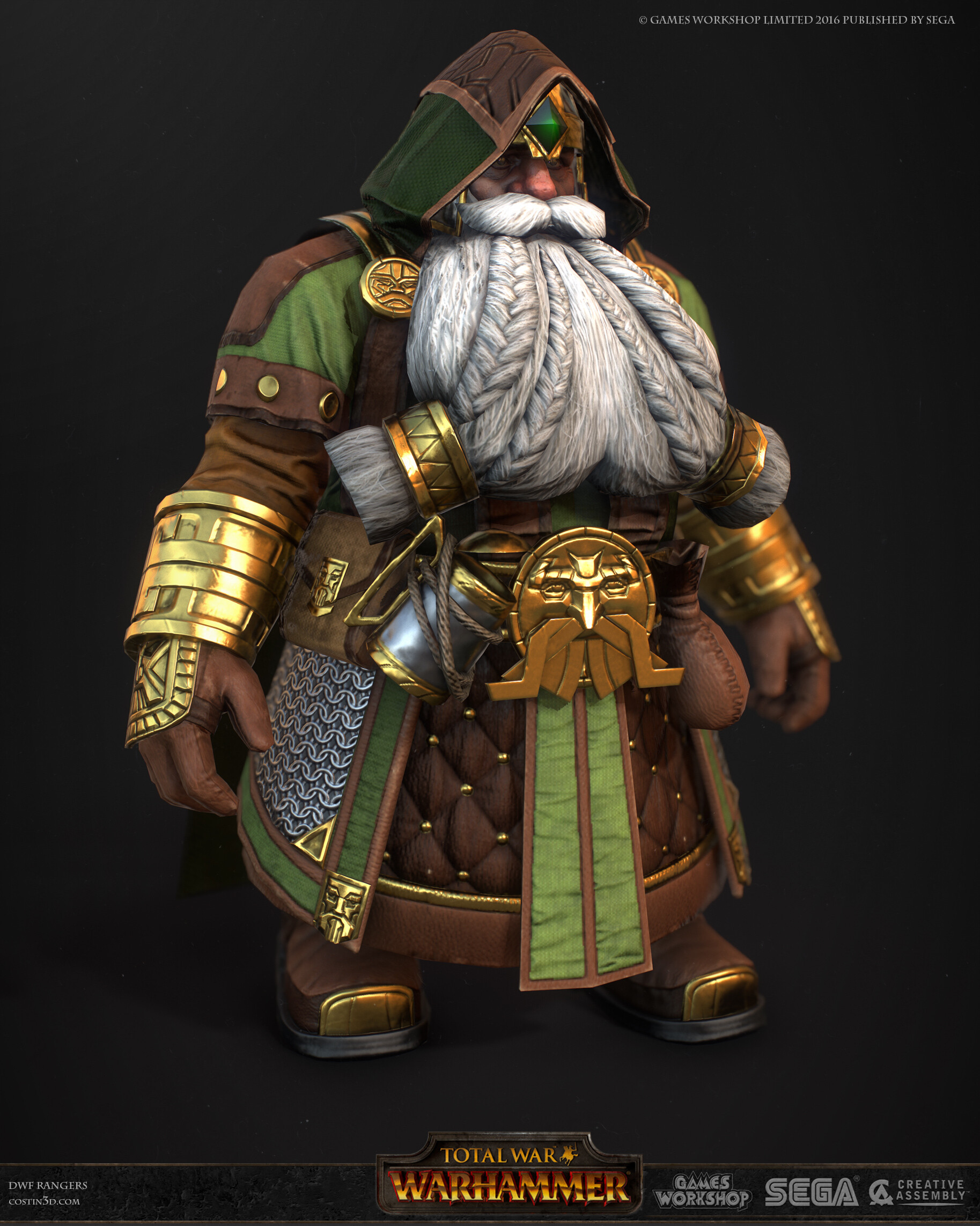 ArtStation - Ranger Dwarf
