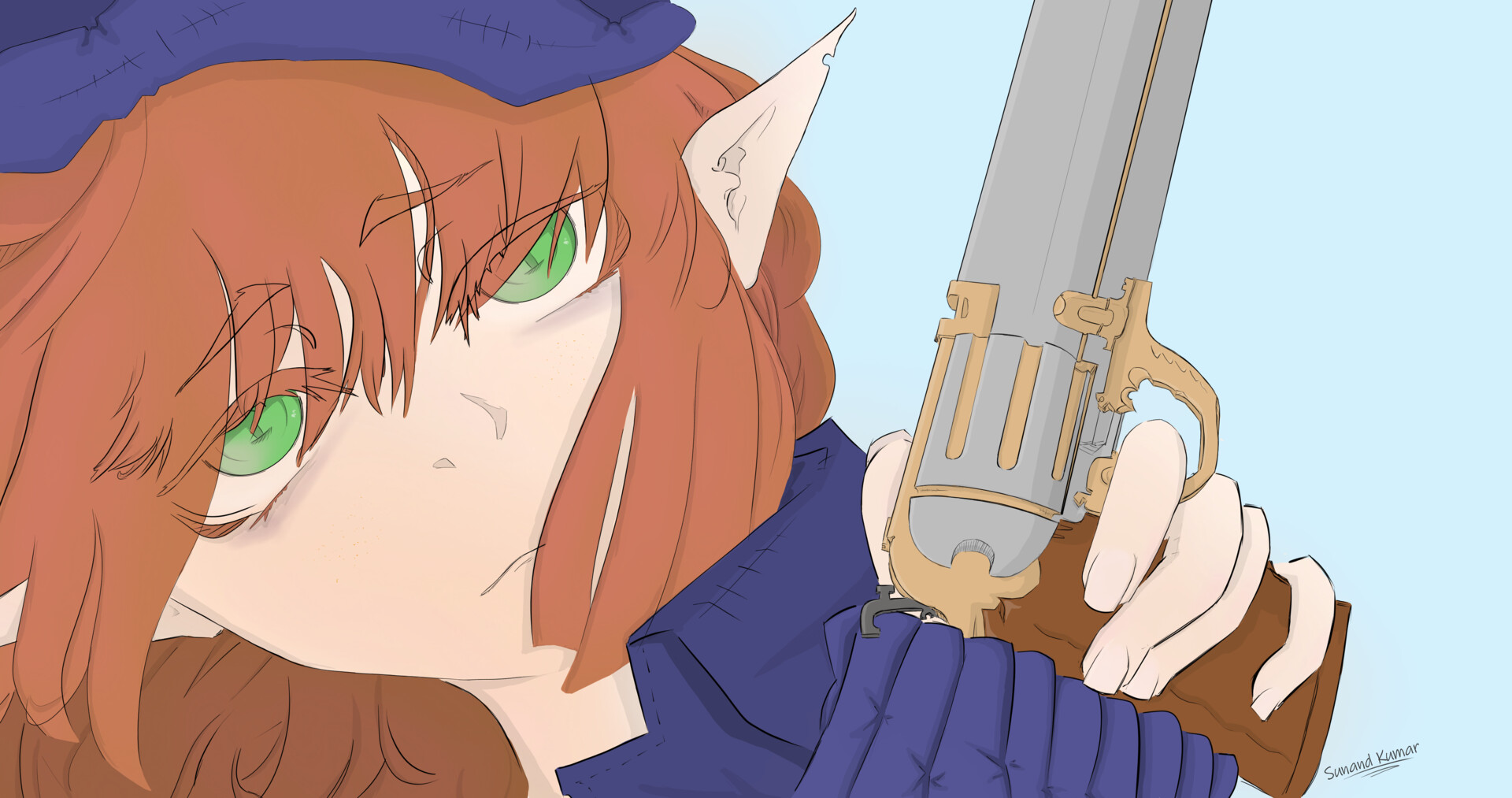 ArtStation - Gunner elf