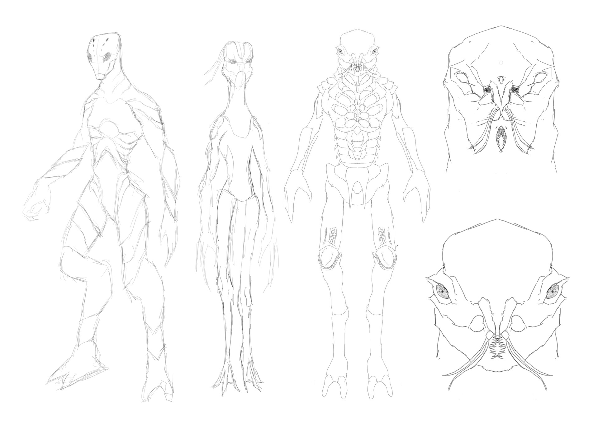 ArtStation - Aliens concept designs