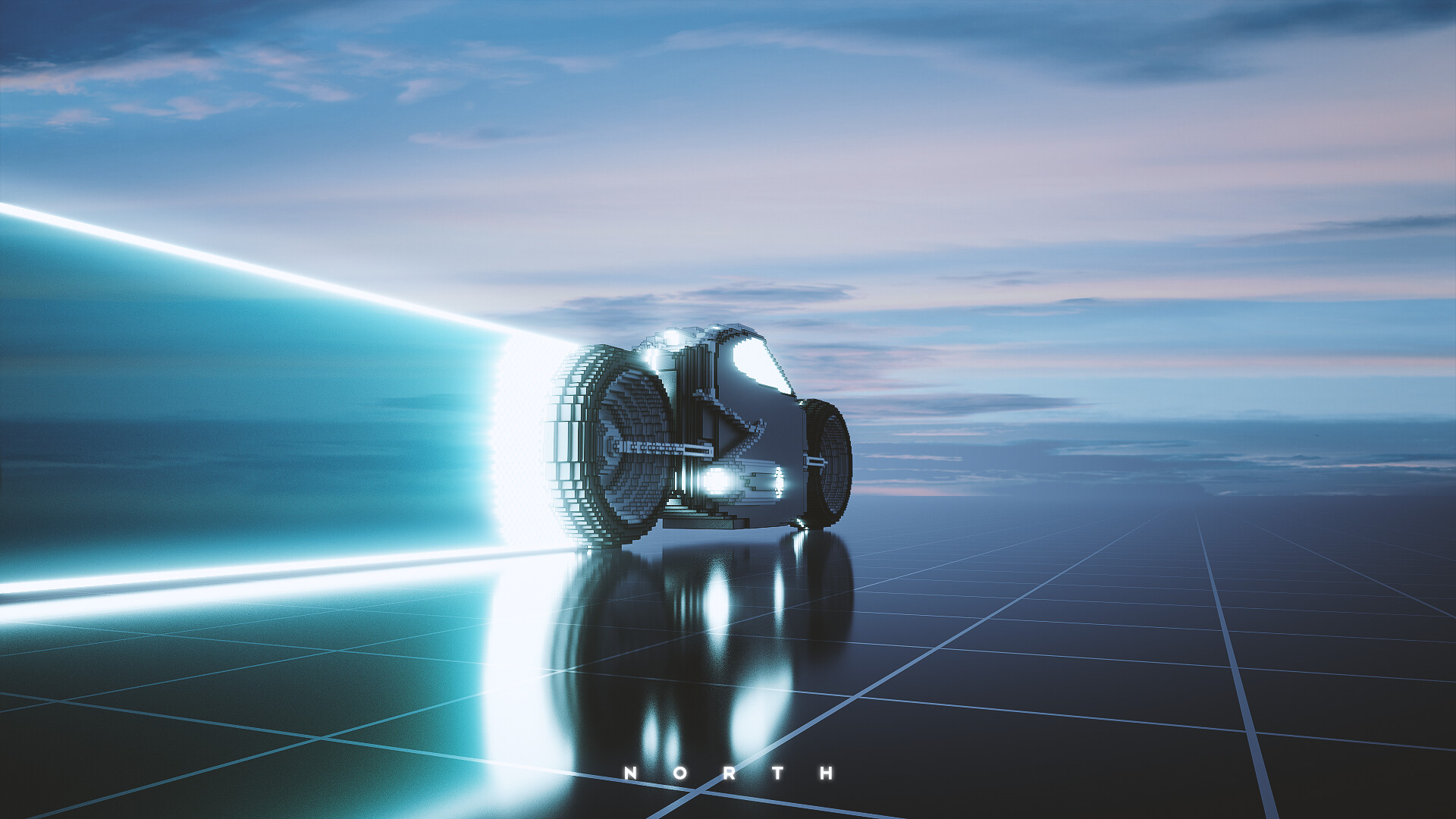 ArtStation - Light Bike.