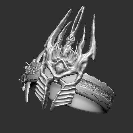 ArtStation - Lich King Ring
