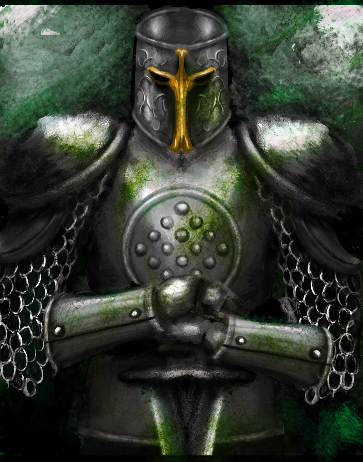 ArtStation - A knight lost in time