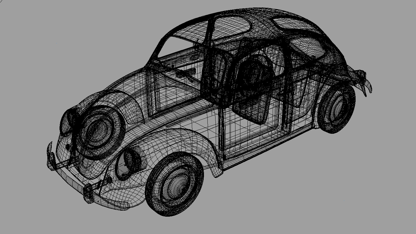 Daniel Ruiz - VW Beetle 3D model