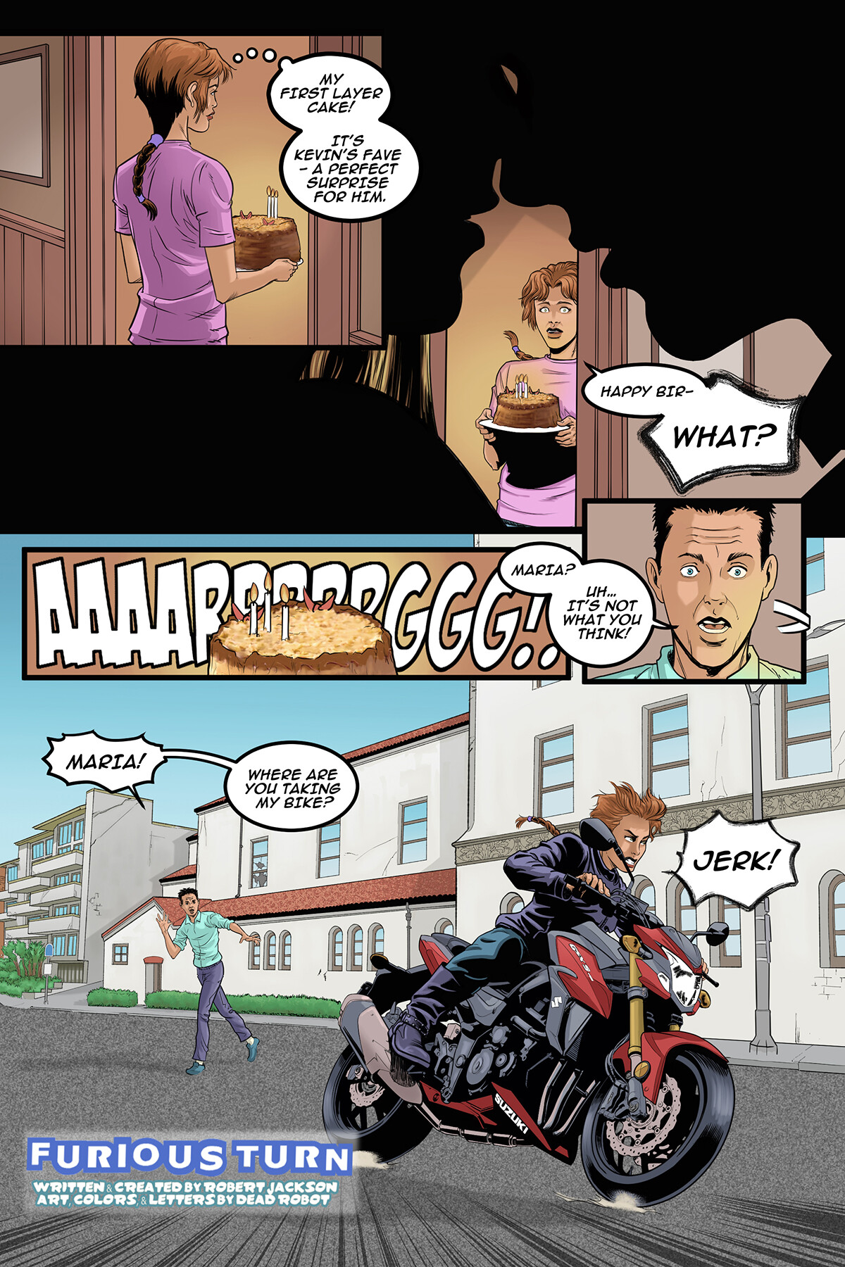 ArtStation - Tantrum - full comic page