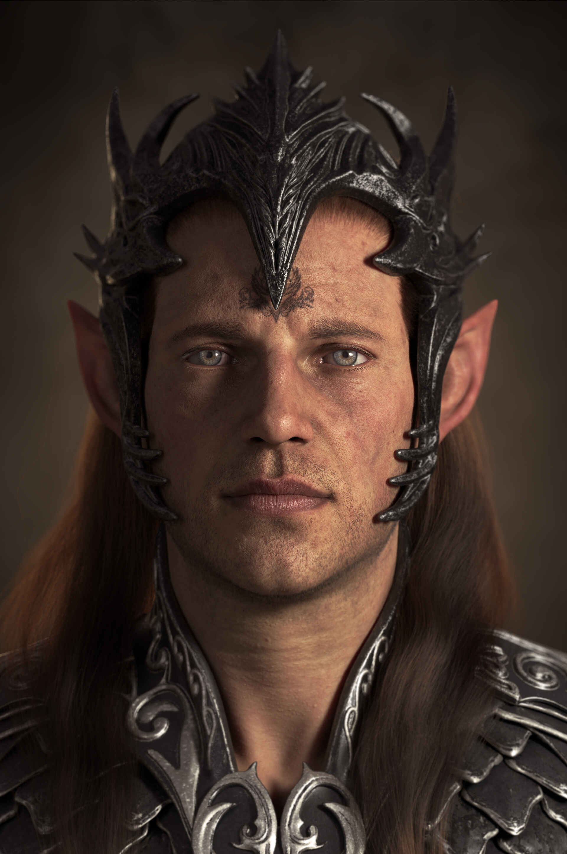 ArtStation - Elf portrait