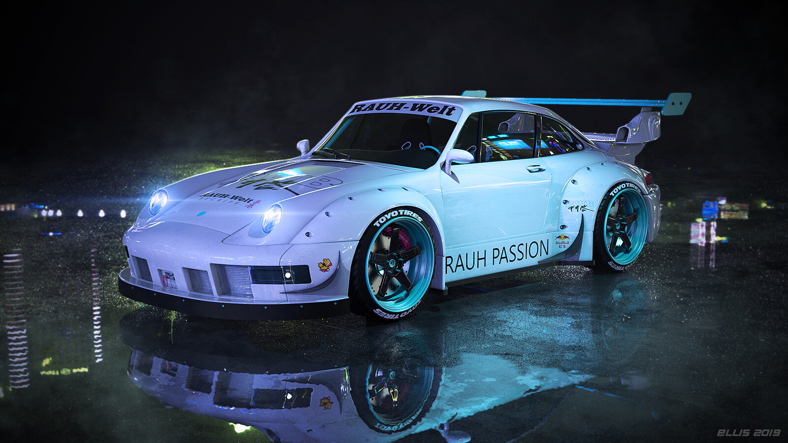 Ellis Tamarin - 993 RWB Porsche