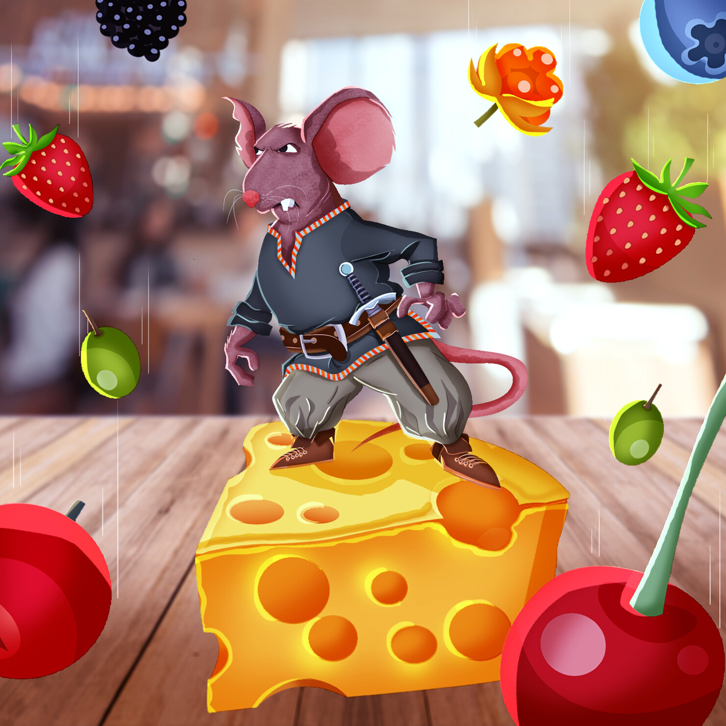 ArtStation - Mouse warrior