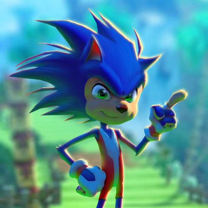 Shane Smith - Sonic the Hedgehog redesign