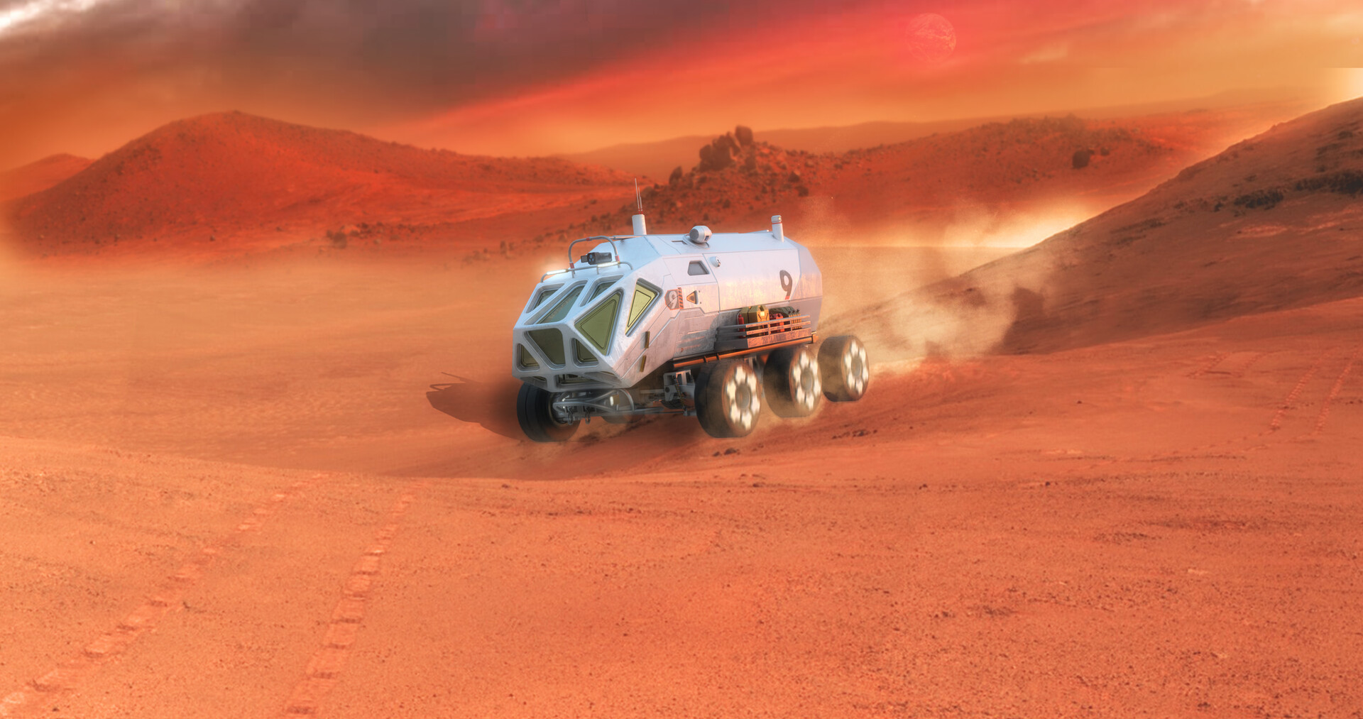 ArtStation - Mars Rover