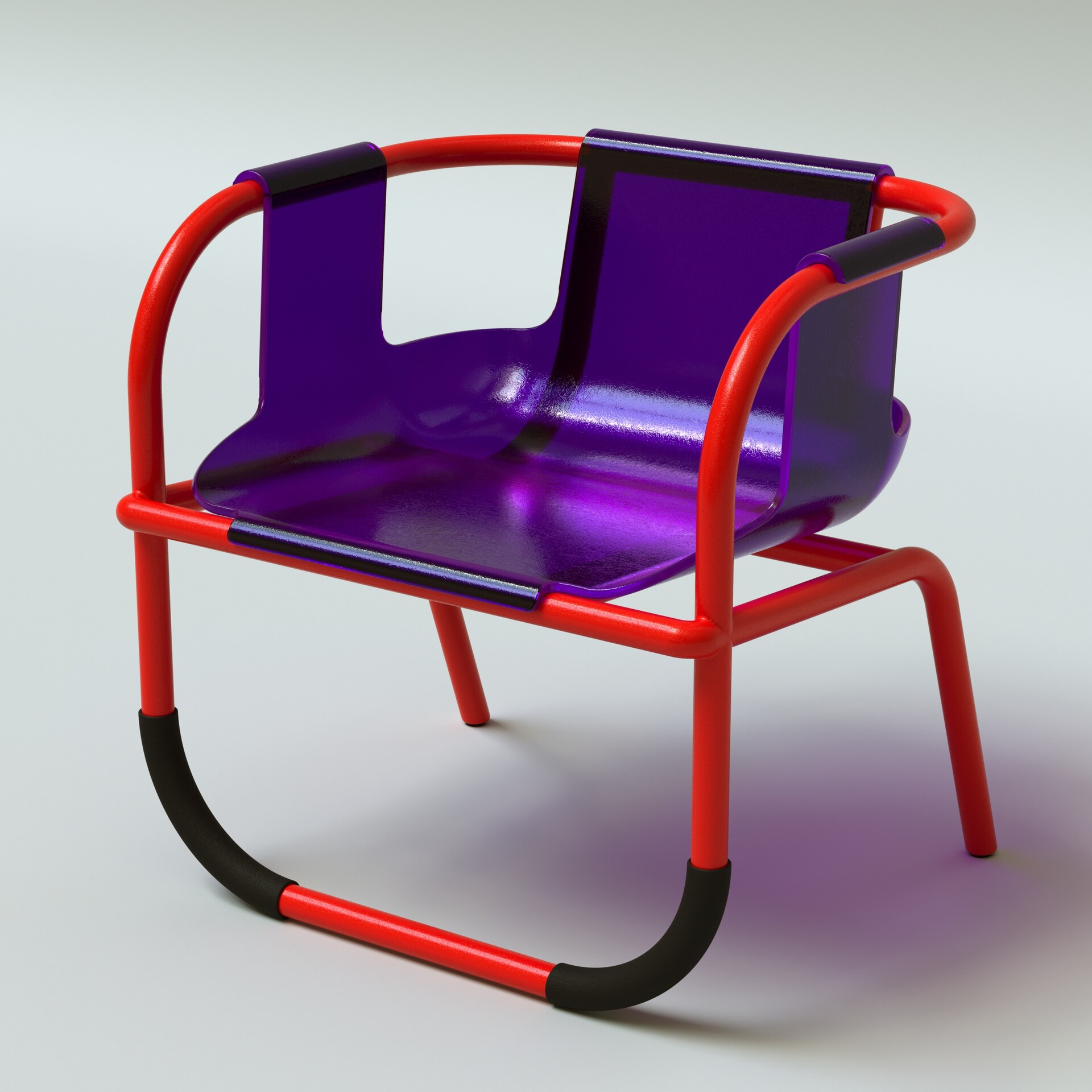 ArtStation - TUBE Chair Design by me
