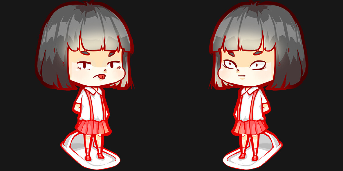 Anime Ghost Spirit Chibi