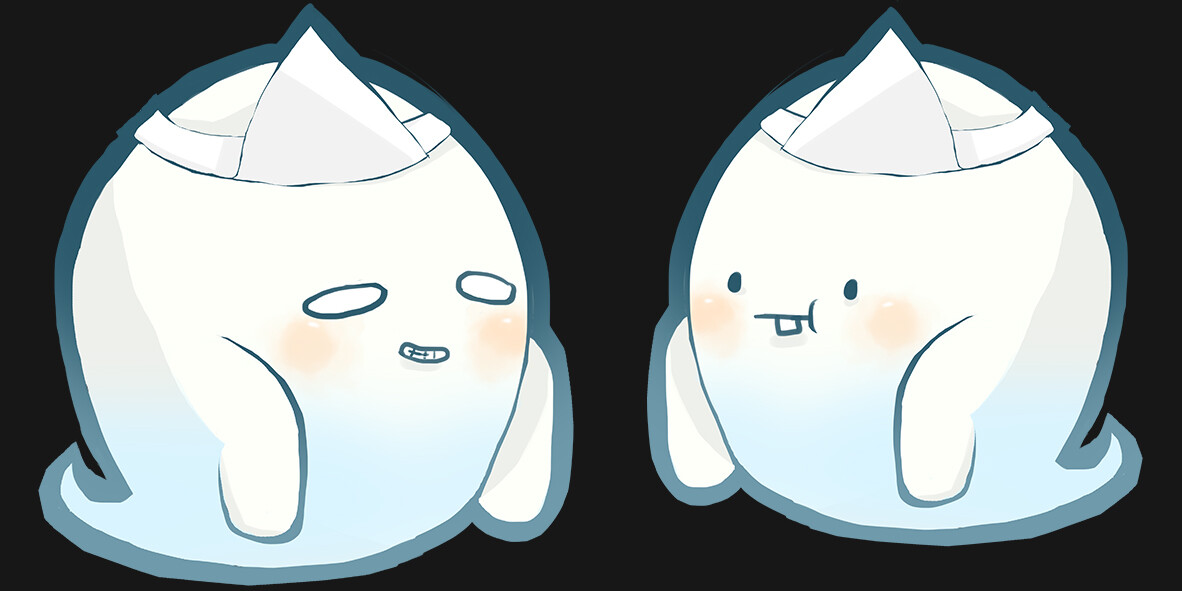 Anime Ghost Spirit Chibi