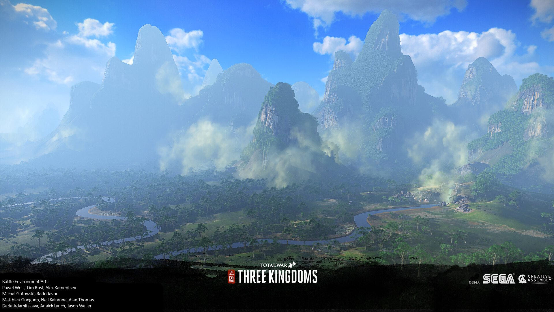 Creative Assembly - Total War: Three Kingdoms - Battle Environment Art