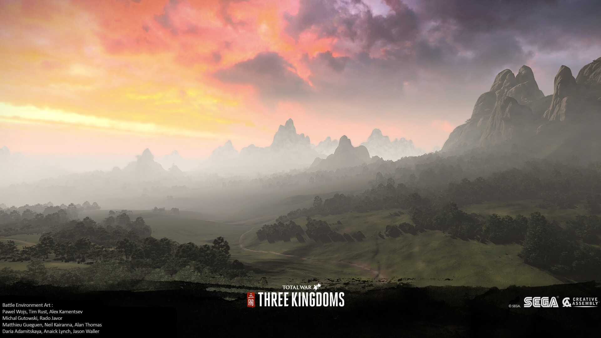 ArtStation - Total War: Three Kingdoms - Battle Environment Art