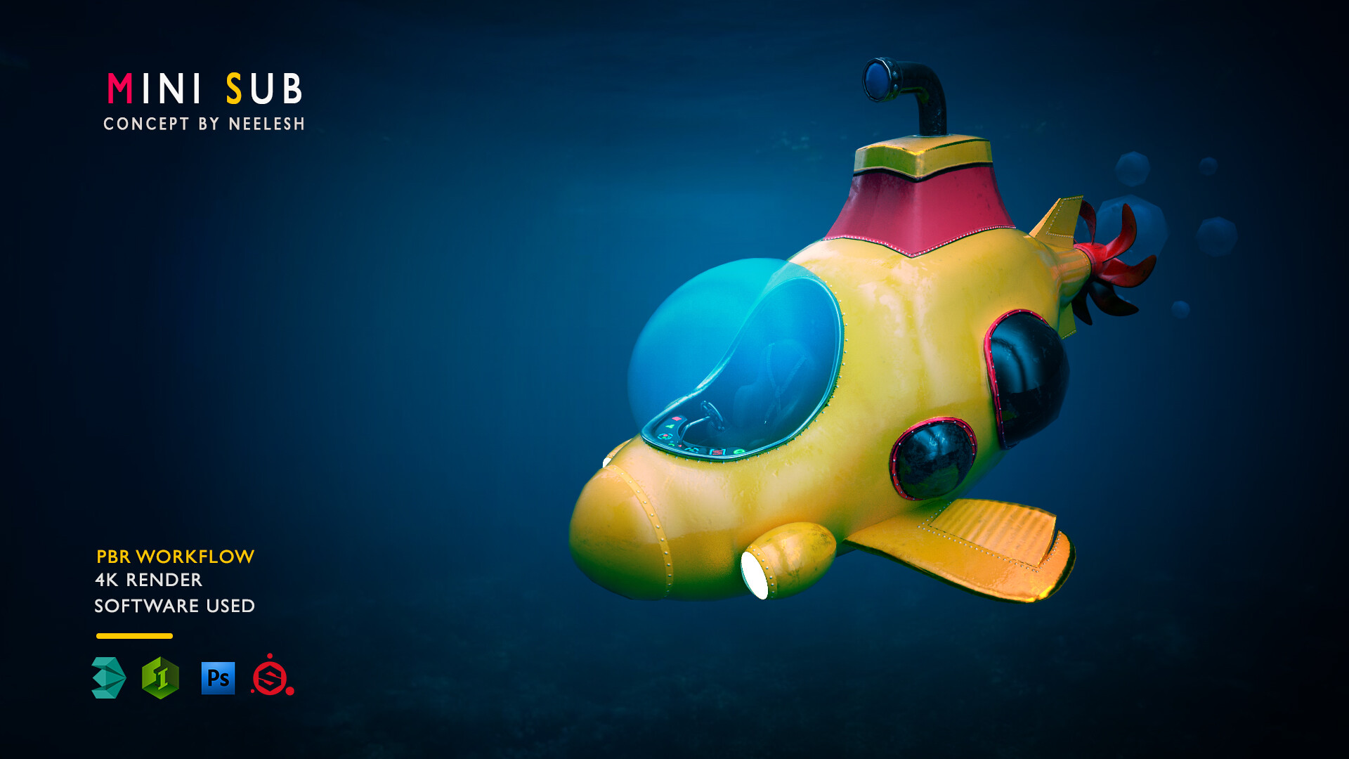 ArtStation - Mini Sub Toon