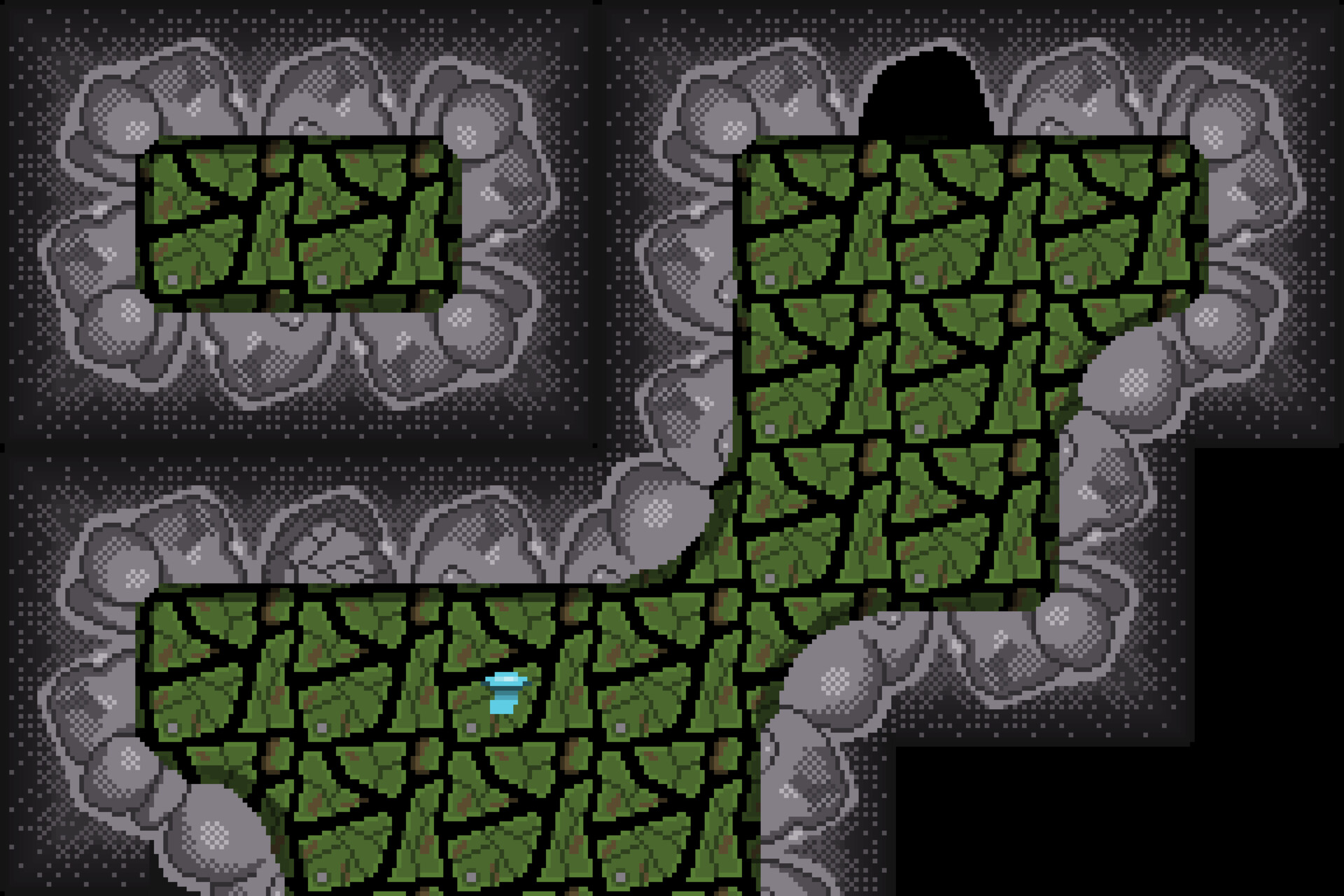 ArtStation - Underdark Pixel Art Tile Map