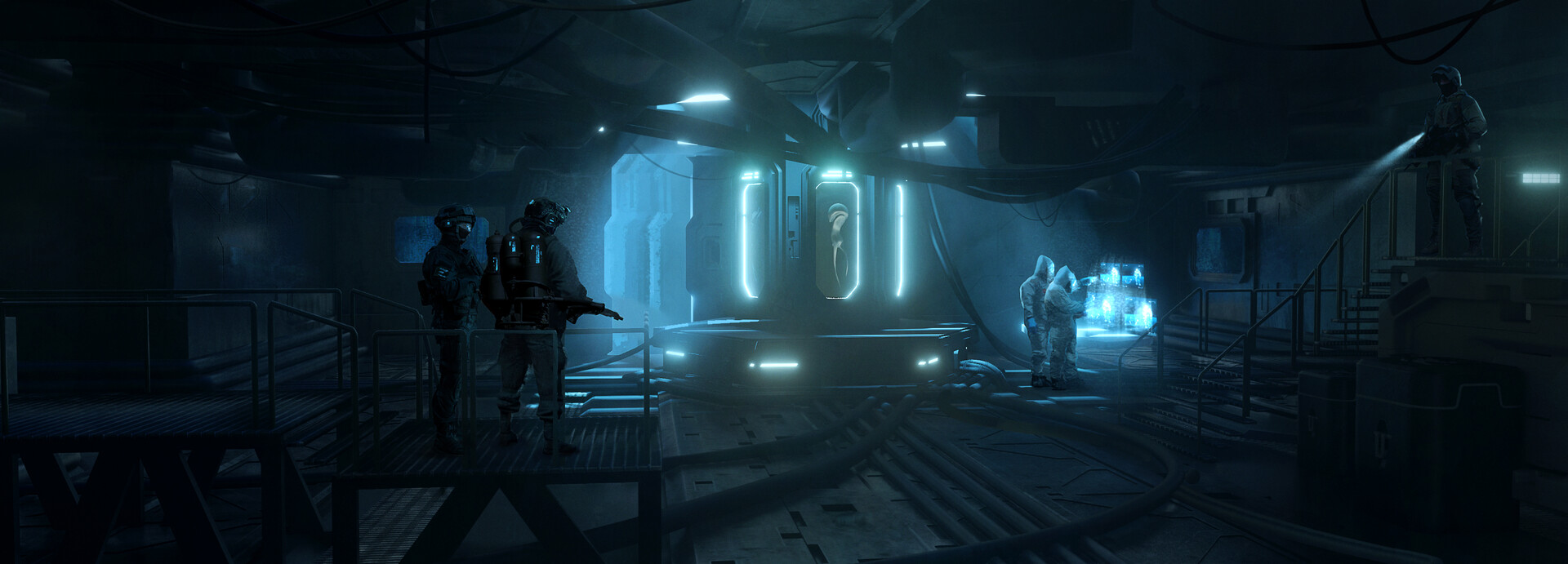 ArtStation - Sci-fi Lab