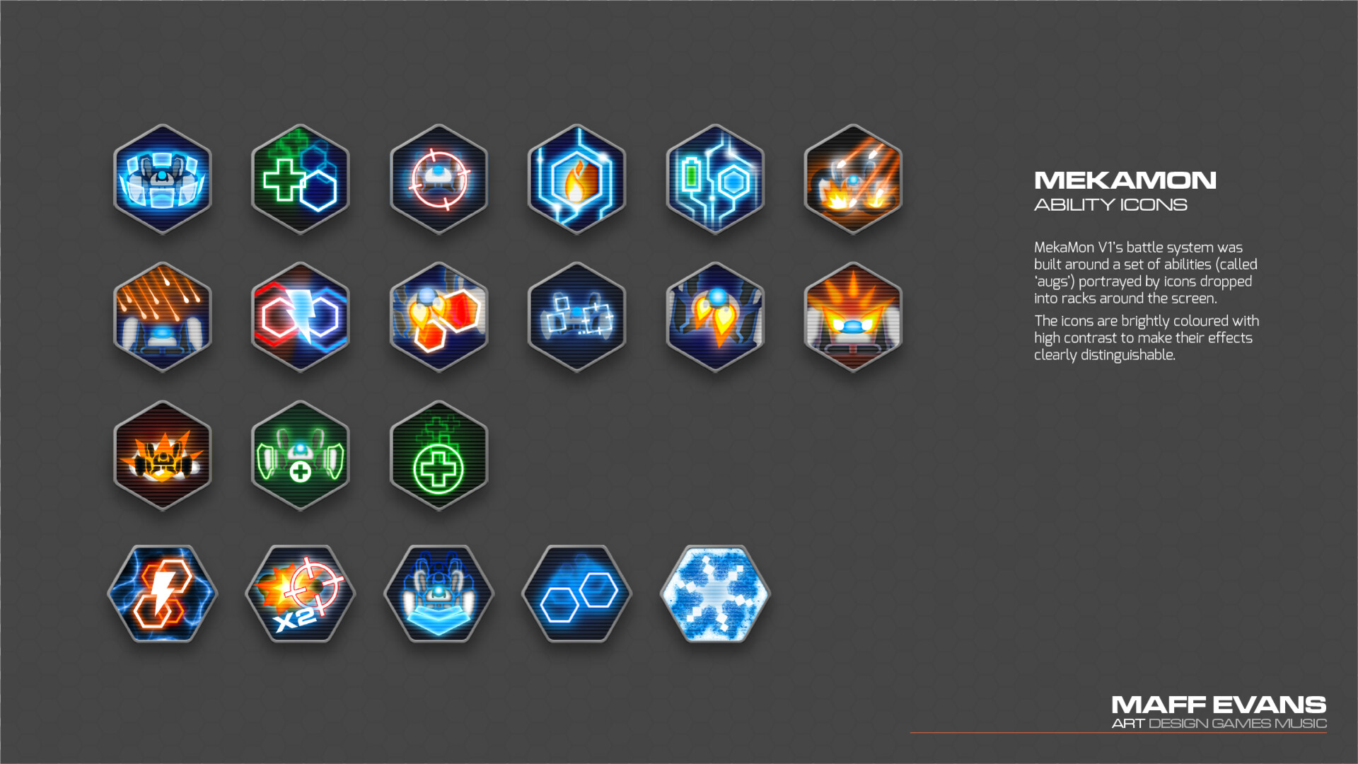 Maff Evans - Mekamon: Icons