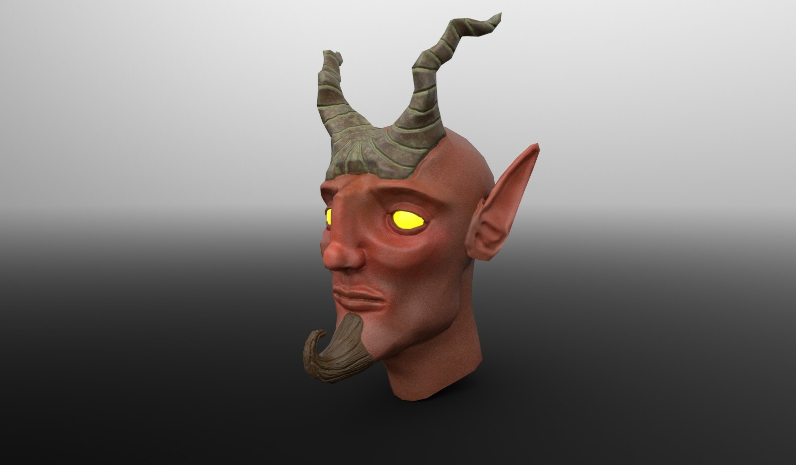 ArtStation - demon head