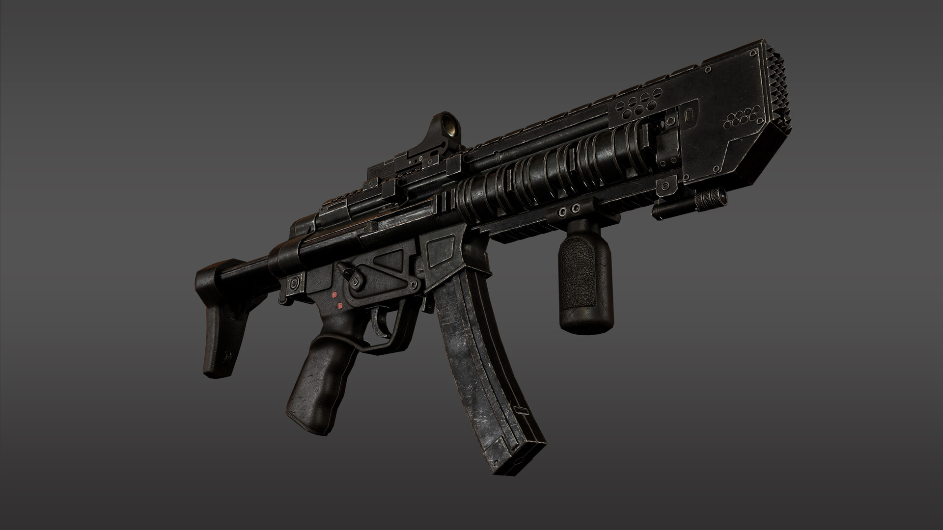 ArtStation - MP5 Gun